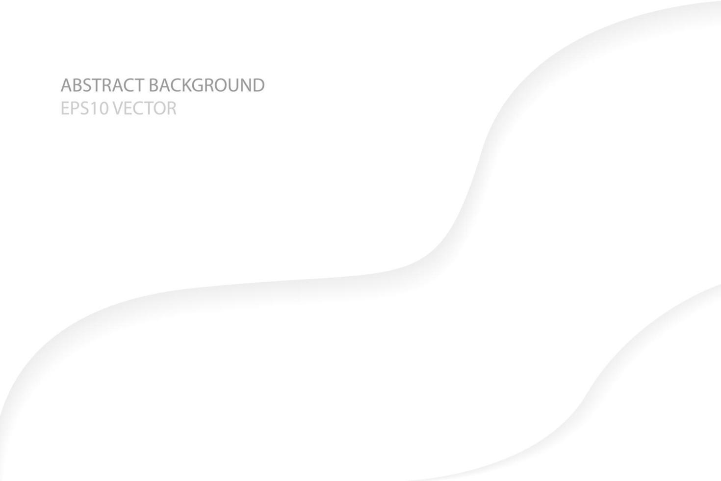 Abstract White Gray Curve Overlap Background Modern Bright Gradient Art Backdrop Or Banner For