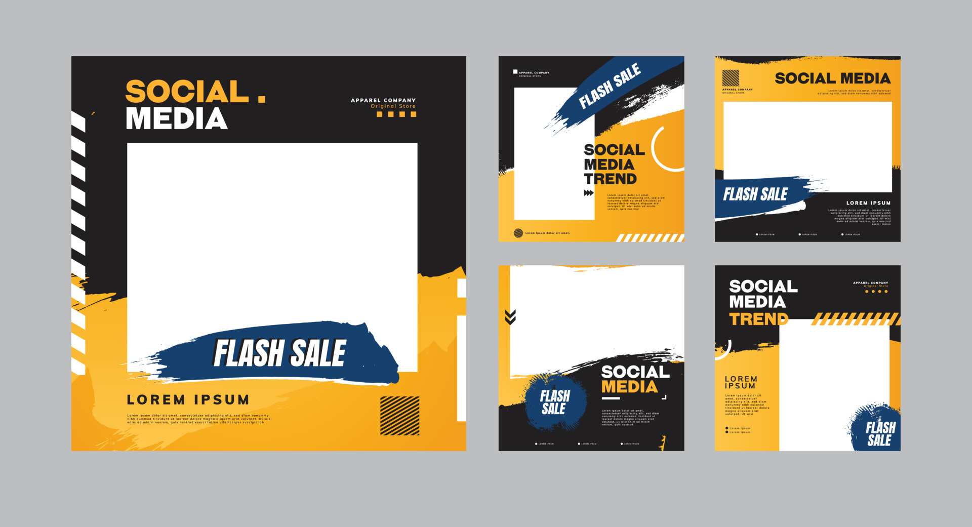 social media design template design 6515828 Vector Art at Vecteezy