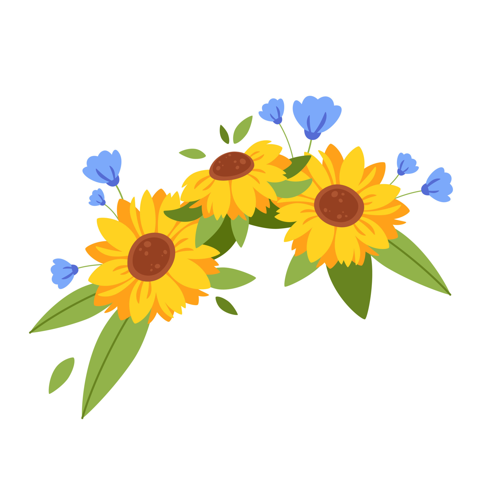 Summer Flowers Clip Art