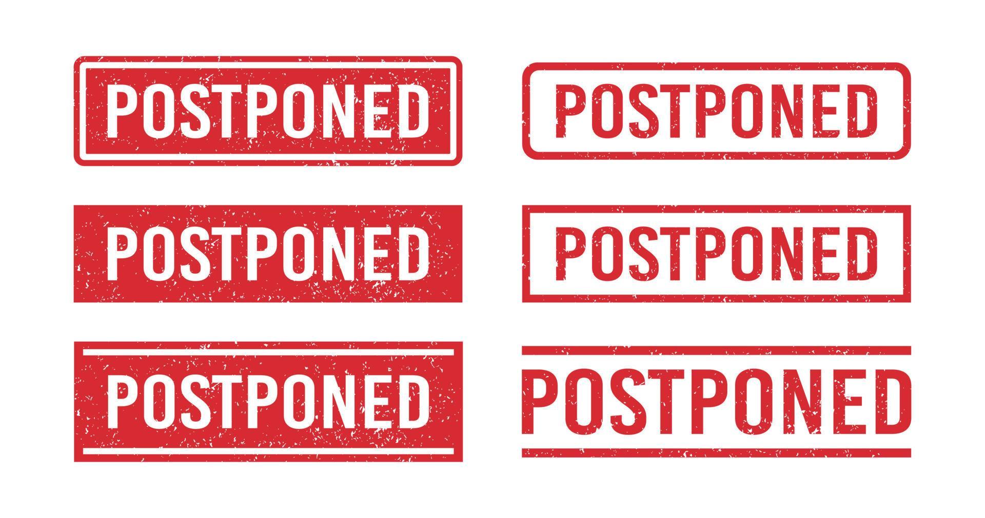 Postponed Red Grunge Rubber Stamp Postpone Sign Sticker Grunge postponed-red-grunge-rubber-stamp-postpone-sign-sticker-grunge