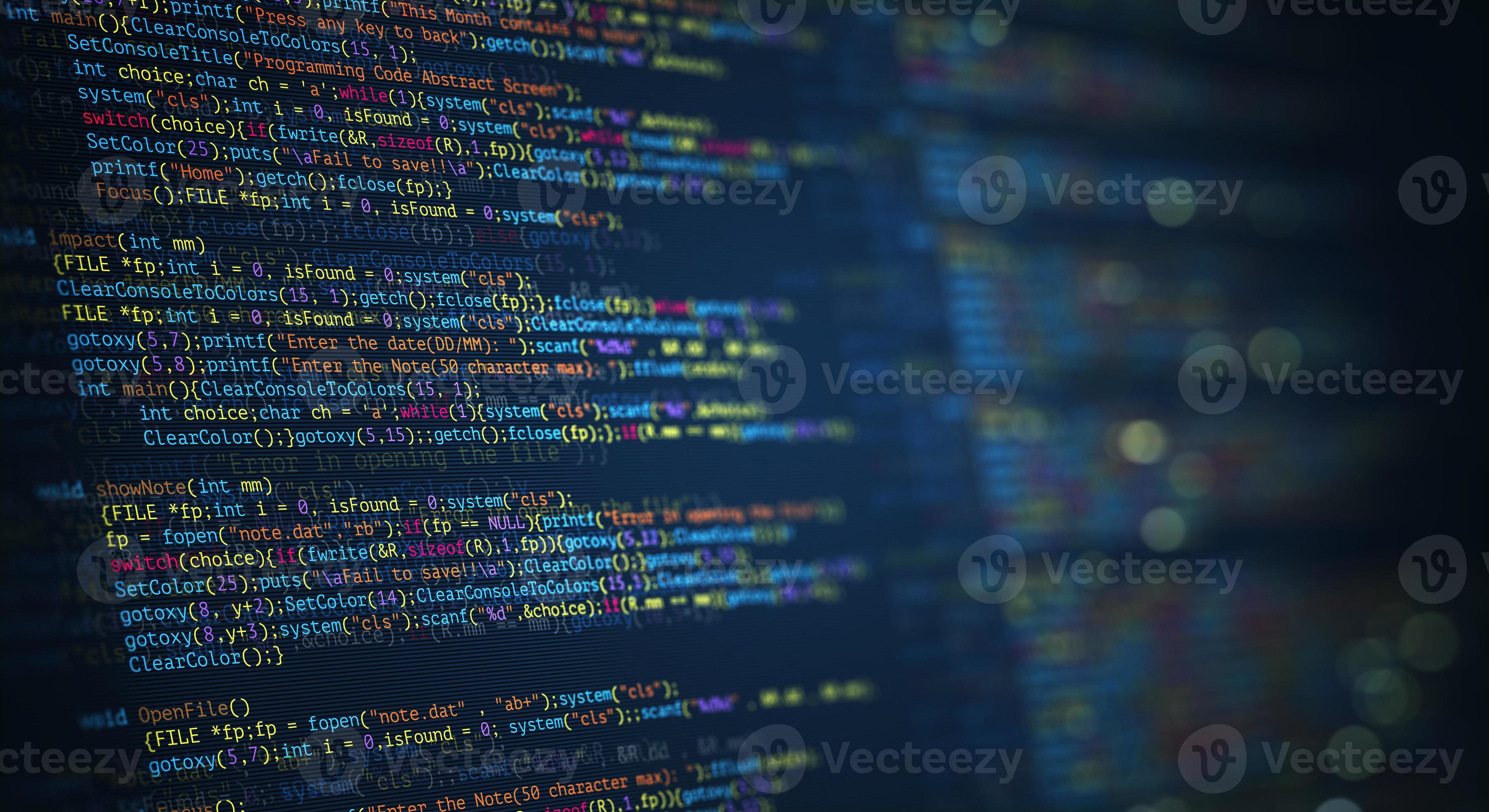 Abstract Modern tech of Programming code screen developer. 6537224 Stock Photo at Vecteezy