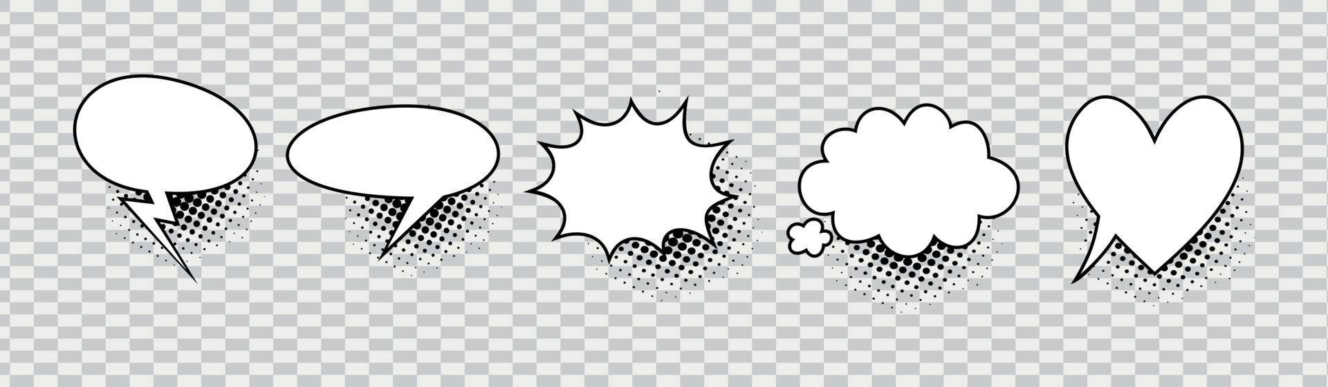 Cartoon Speech Bubble Vector Art, Icons, and Graphics for Free Download