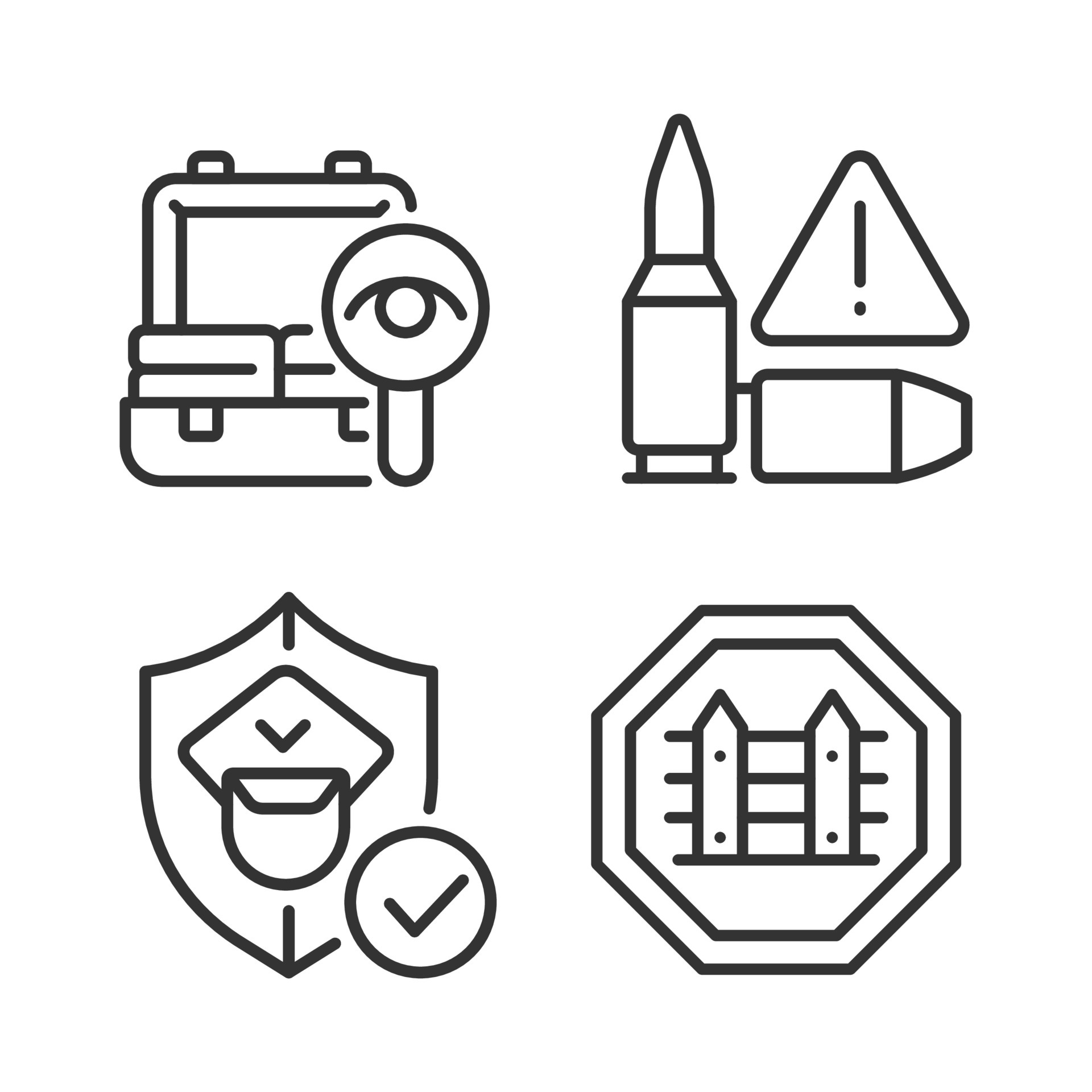Security Checkpoint Icon