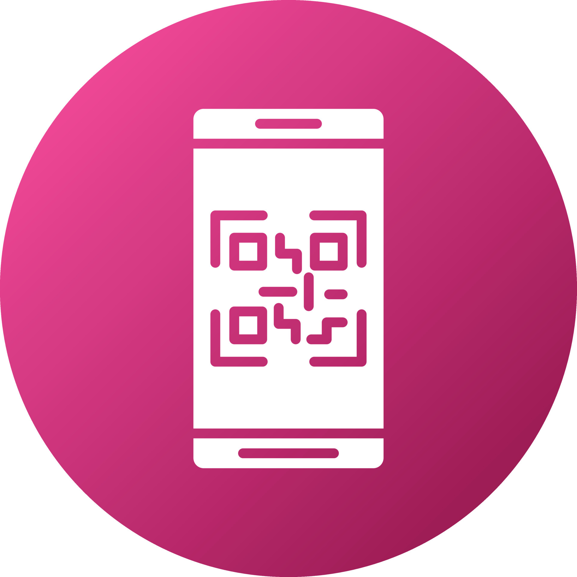 Qr Code Icon Style 6567973 Vector Art At Vecteezy