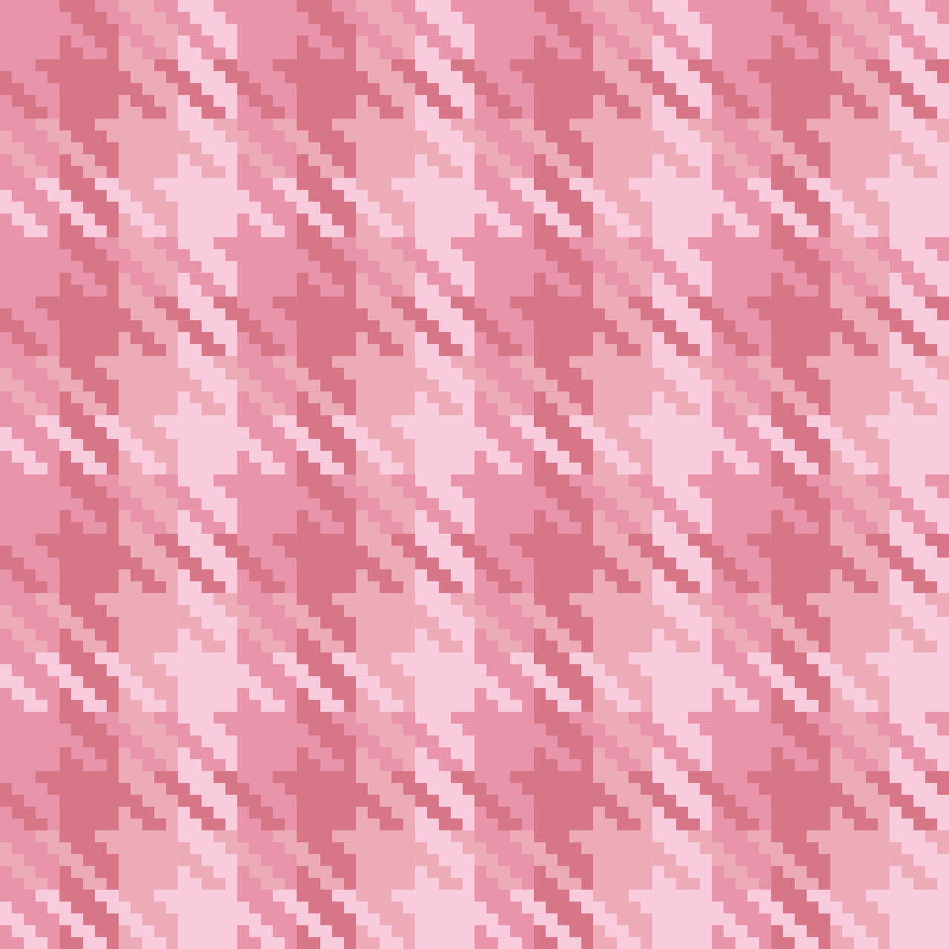 Seamless pattern in four contemporary pink colors. 6571461 Vector Art ...
