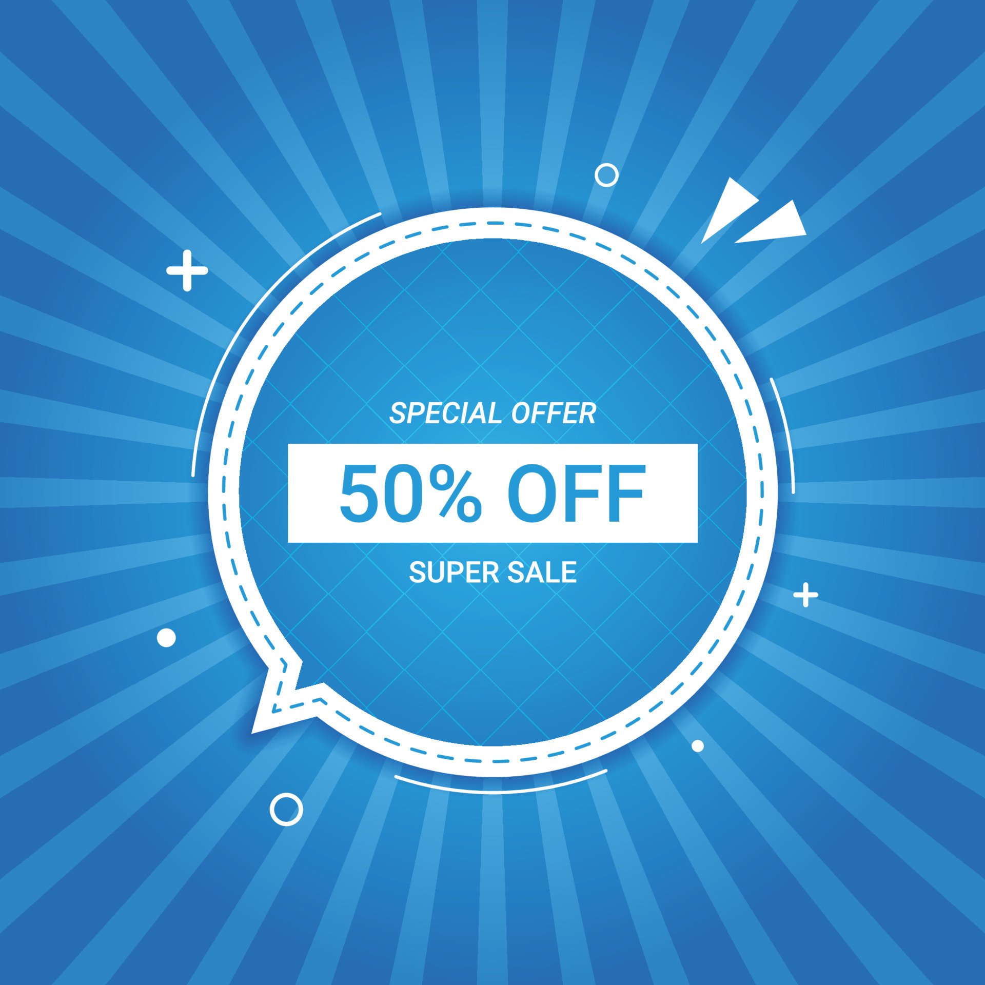 Super Sale 50 Percent Off Banner Template Design Super Sale Special super-sale-50-percent-off-banner-template-design-super-sale-special