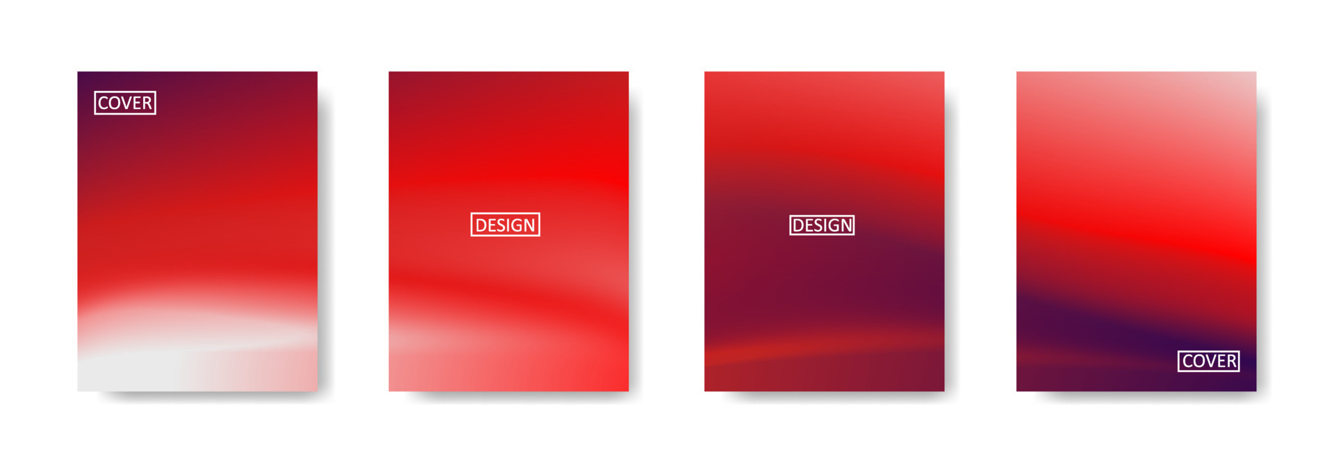 gradient collection of beautiful abstract colorful templates 6574808 ...