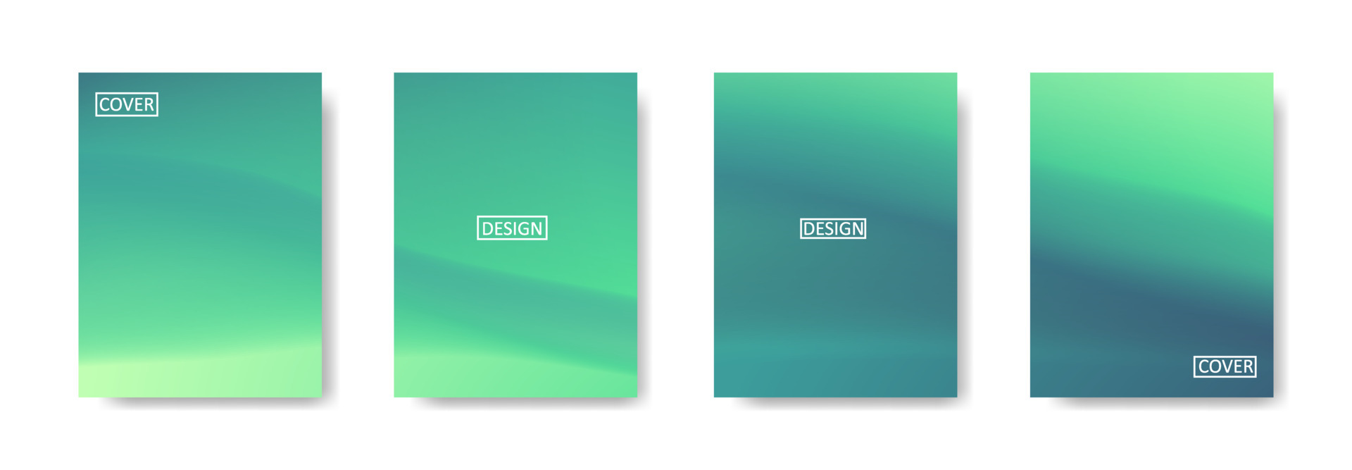 gradient collection of beautiful abstract colorful templates 6574811 ...