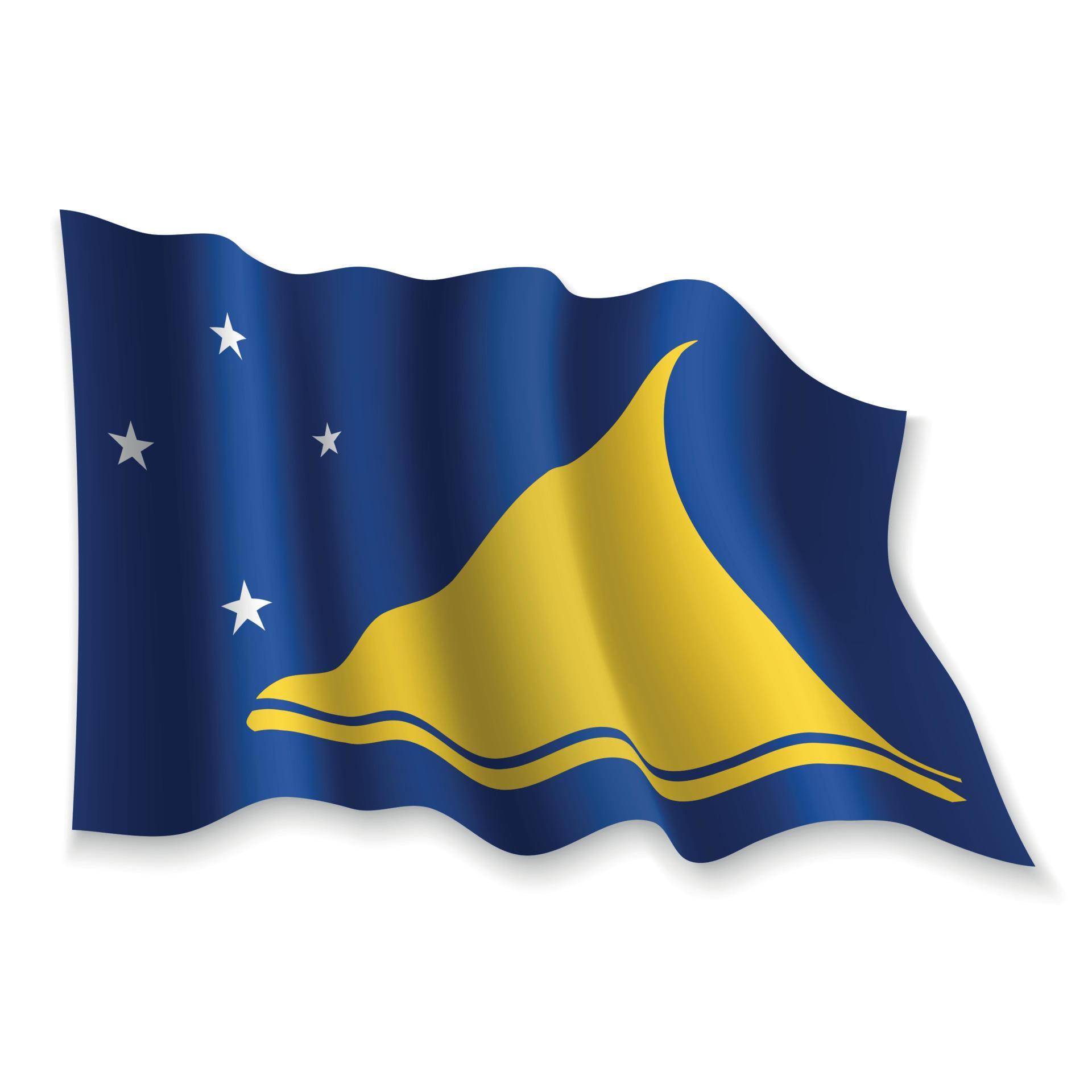 3D Waving Flag. Vector illustration 6579106 Vector Art at Vecteezy