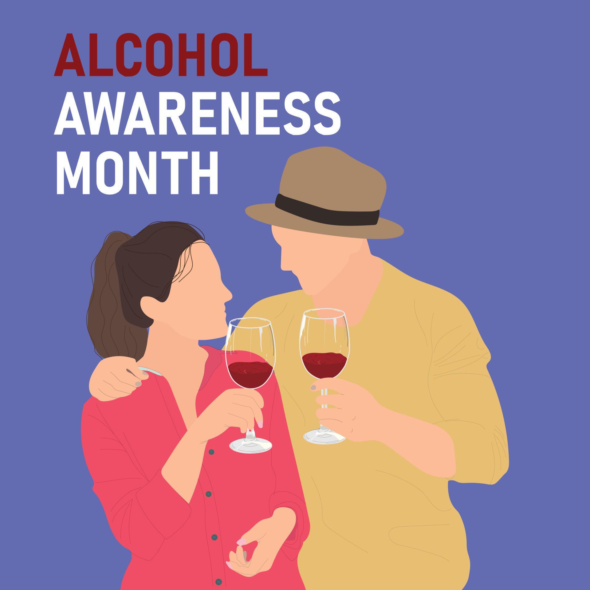 Alcohol Awareness Month Poster 6584015 Vector Art At Vecteezy