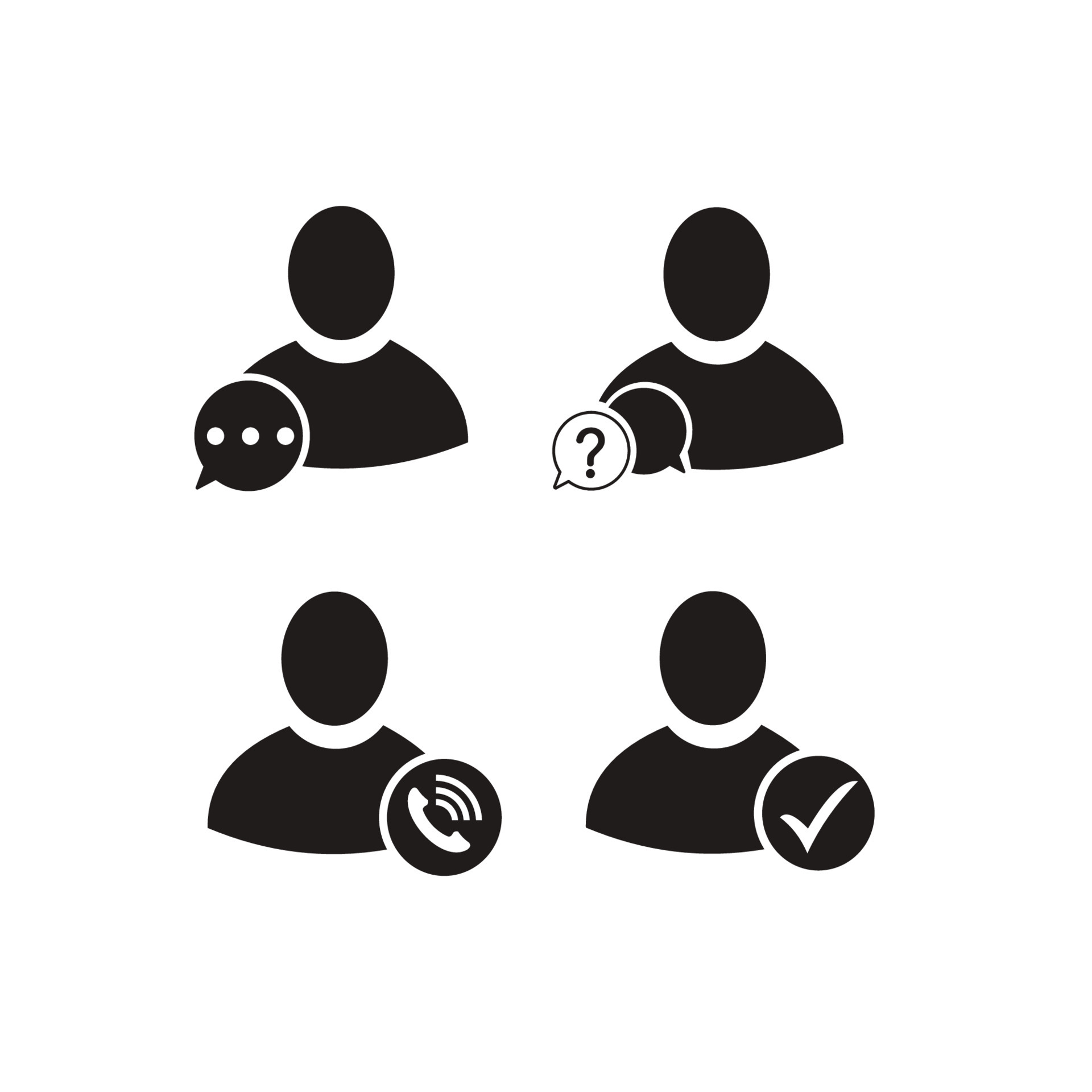 Support Manager Vector Icon Call Center Worker Pictograph Style Is Flat Circled Symbol Color