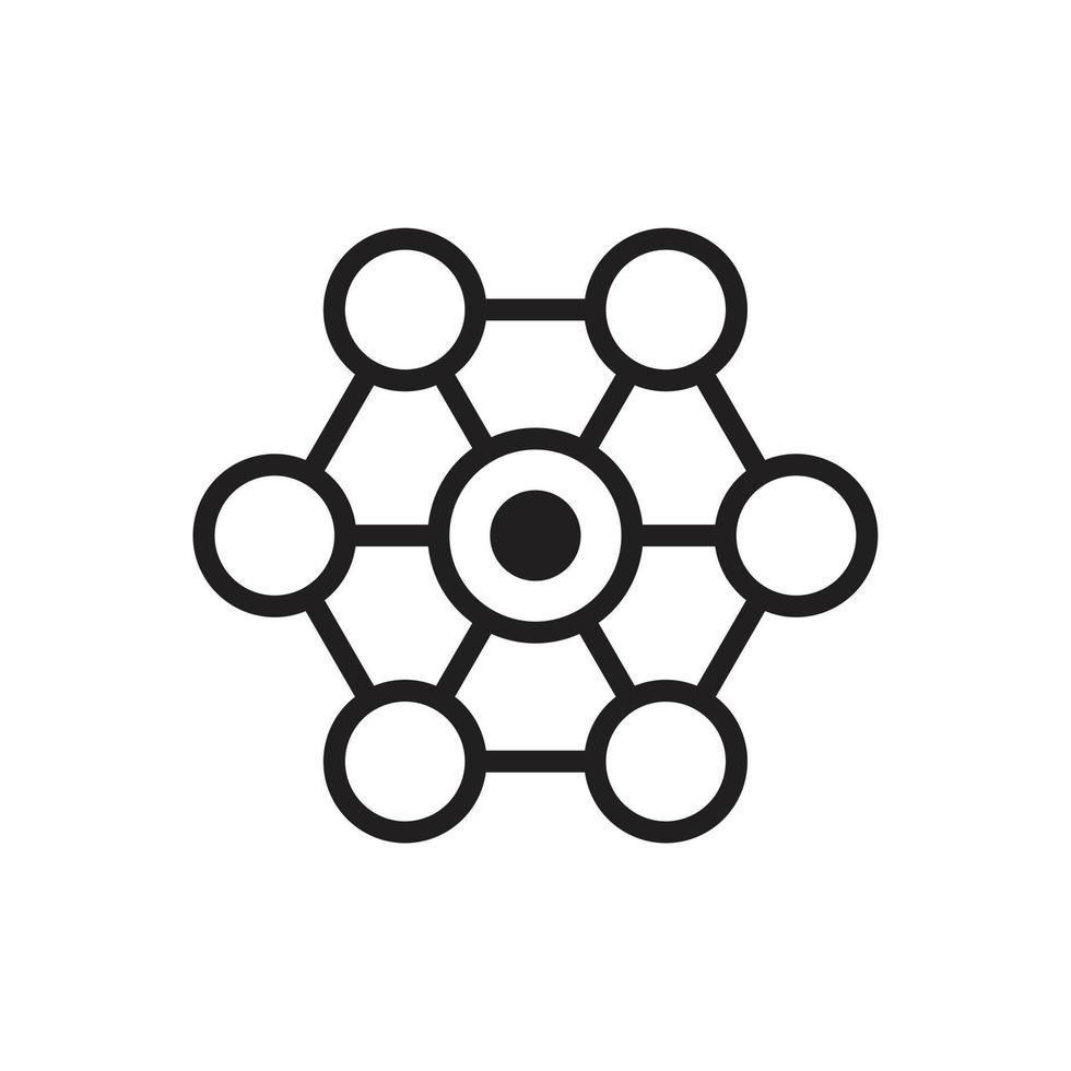 Core icon symbol Flat vector illustration for graphic and web design ...