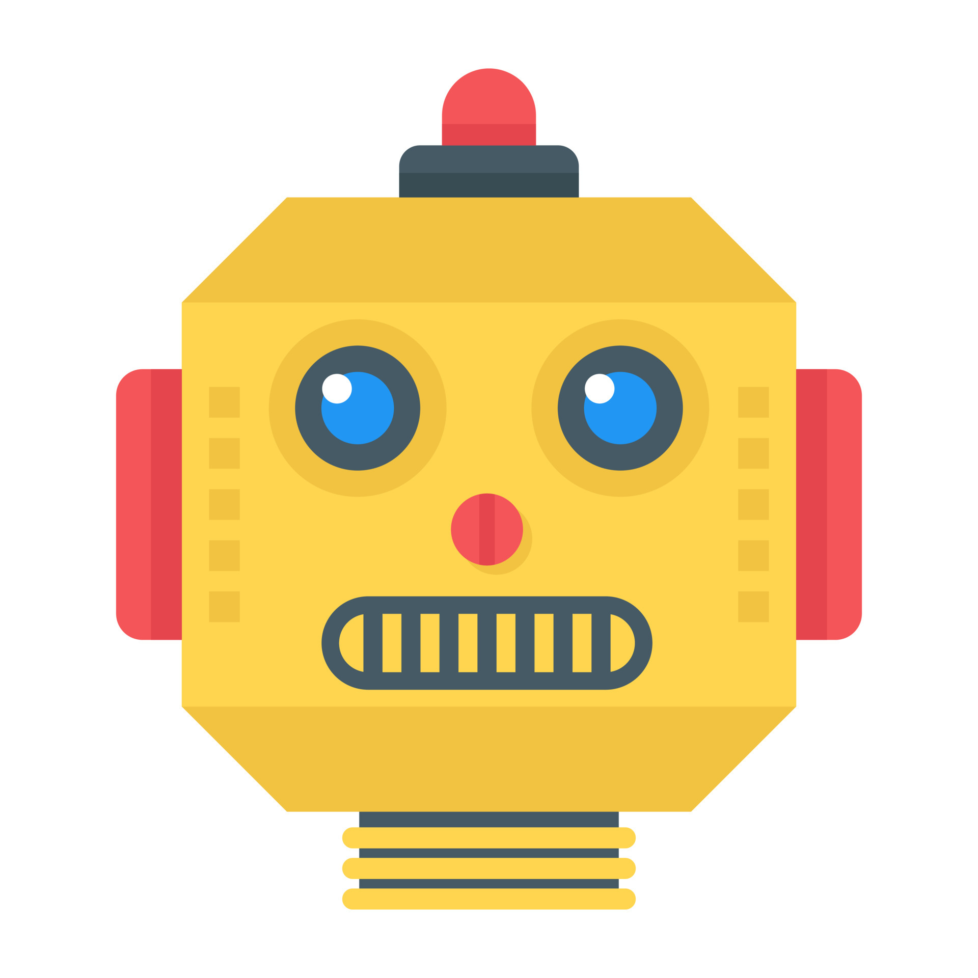 Robot in flat icon, editable vector 6608770 Vector Art at Vecteezy