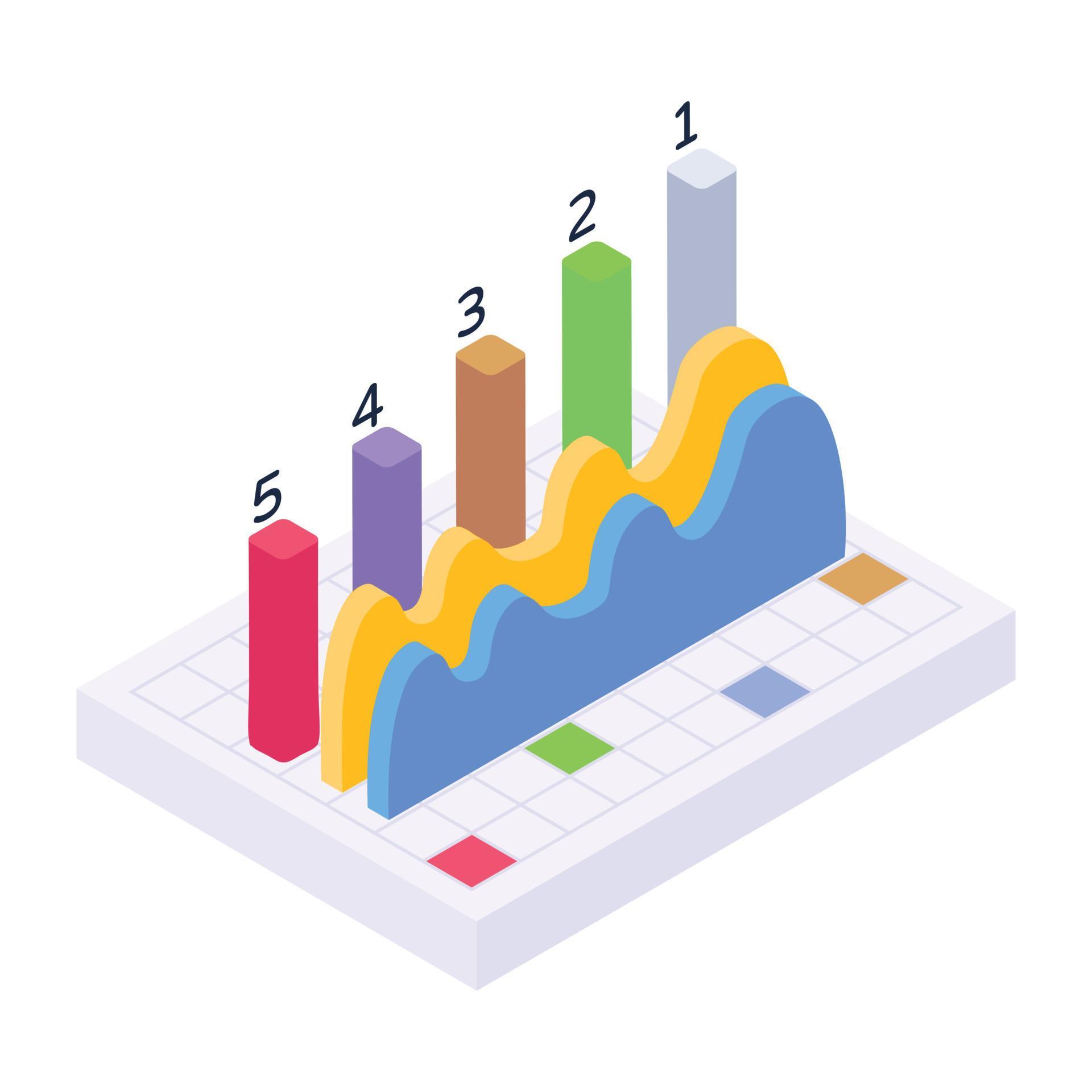 An Icon Of Business Documentation In Isometric Design 6610560 Vector