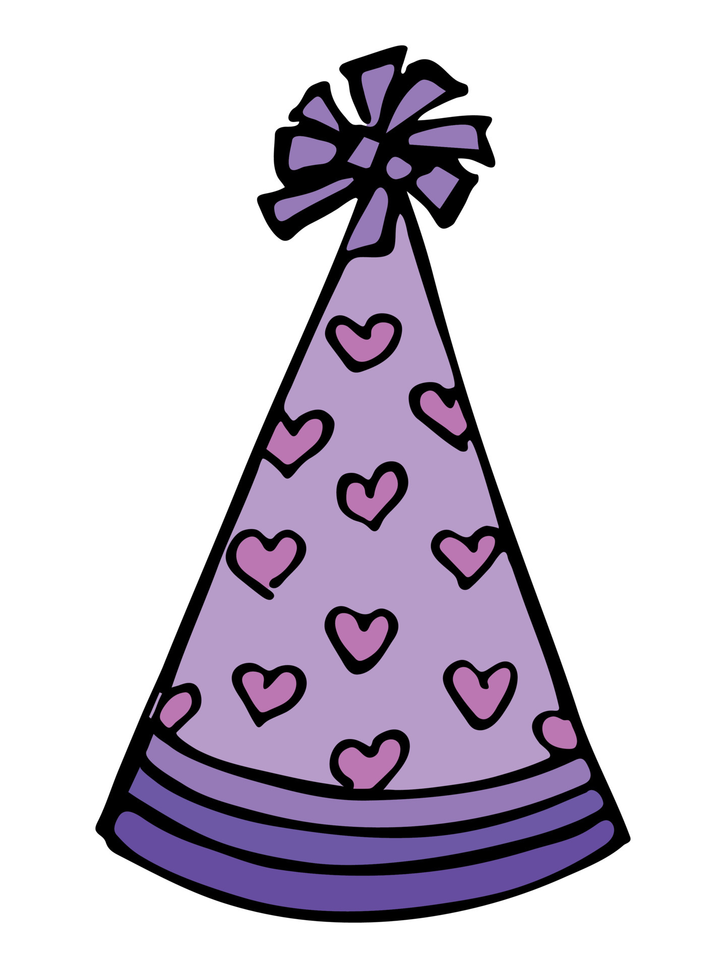 Happy Birthday Party Hat Clipart