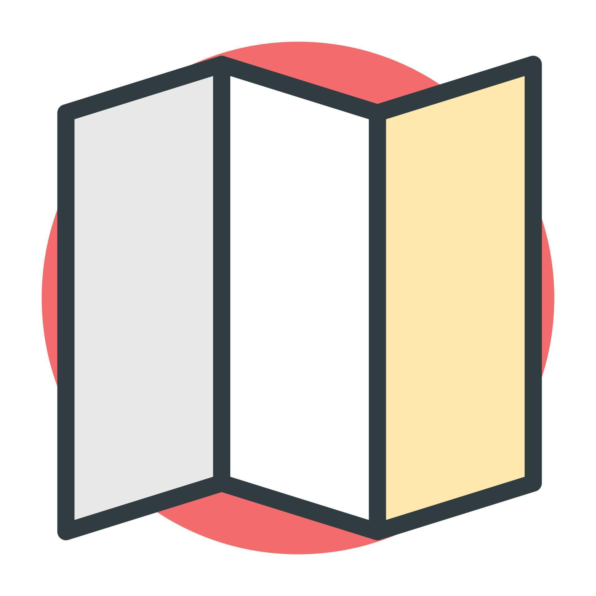 Unfolded Map Concepts 6616463 Vector Art at Vecteezy