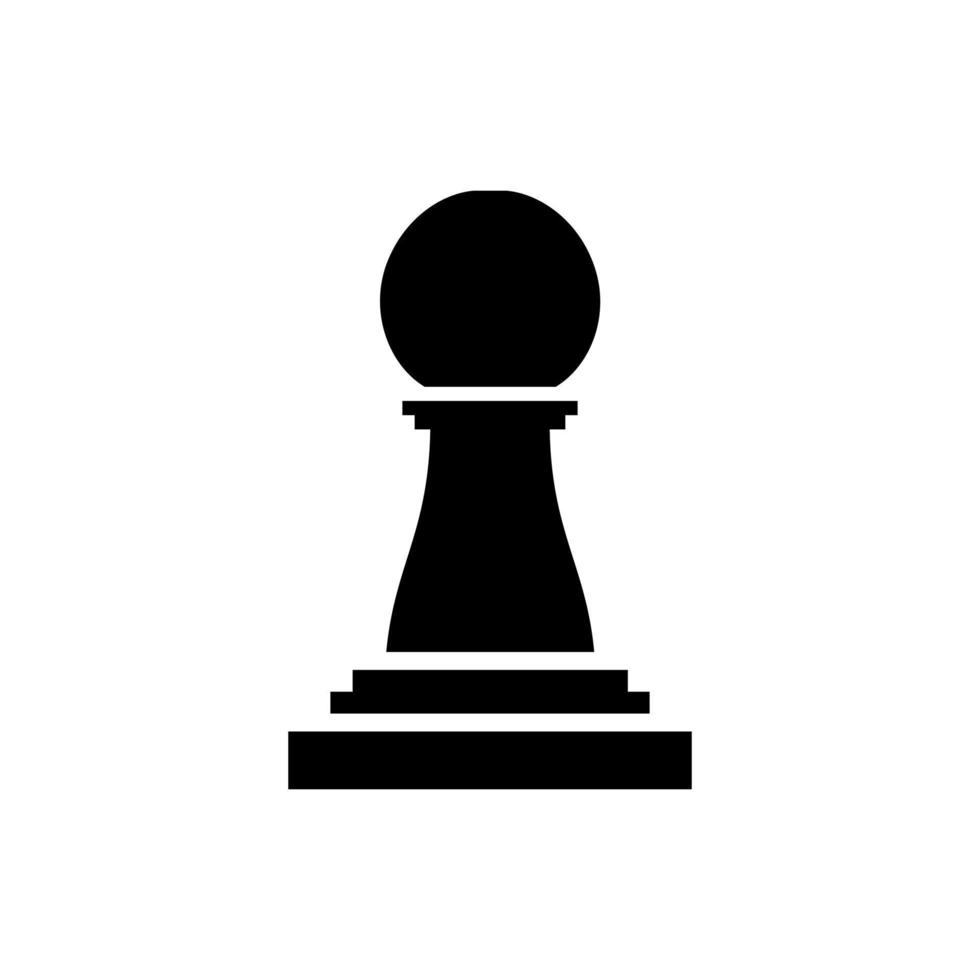 icono de peón aislado sobre fondo blanco. signo simple de icono de peón ... icono de peón aislado sobre fondo blanco. signo simple de icono de peón ...