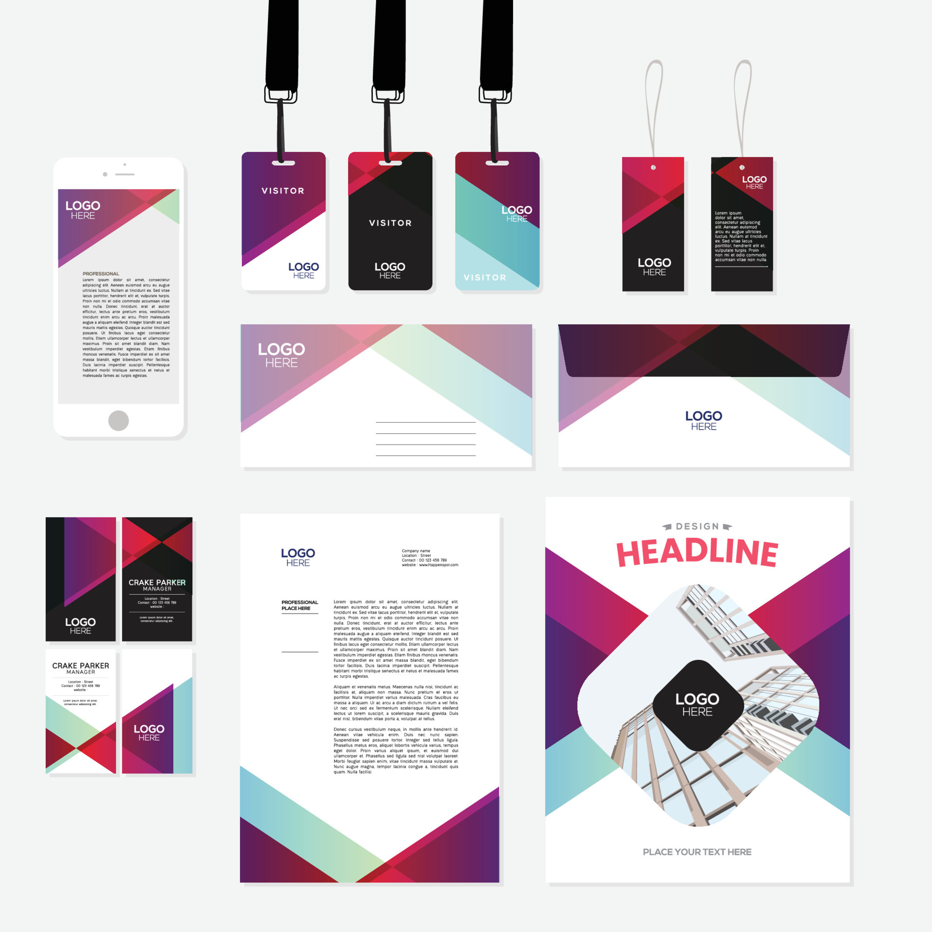 Corporate Identity, Brand Identity Professional Creative Design 6620021 ...