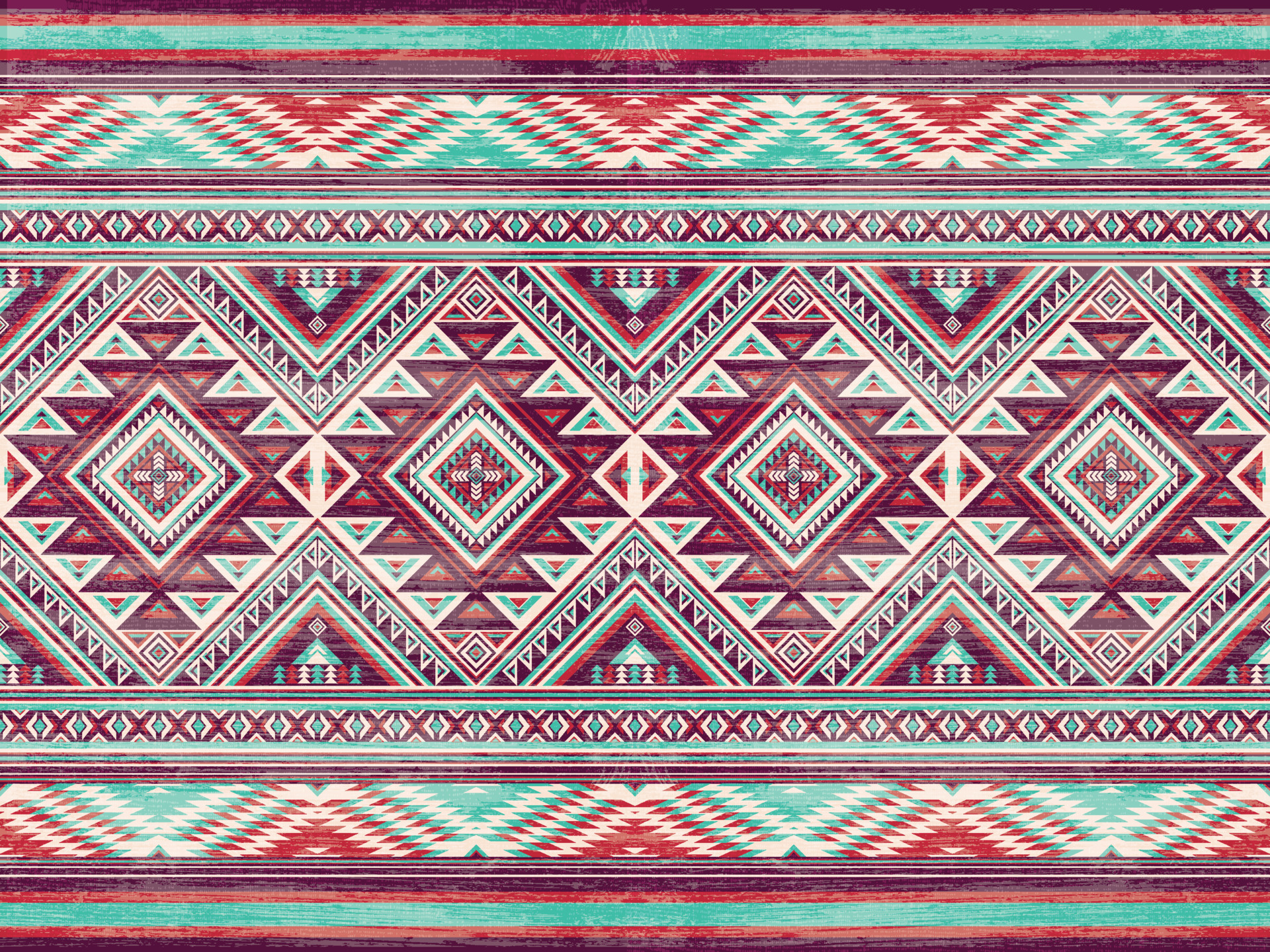 Native american indian ornament pattern geometric ethnic textile ...