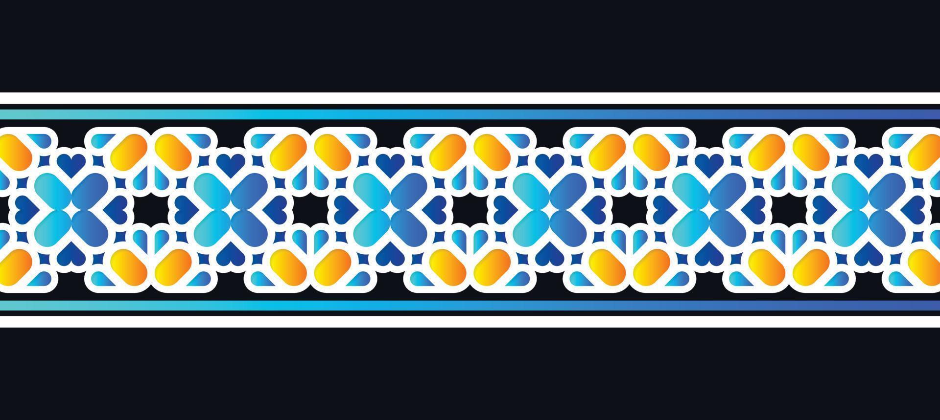 colorful pattern border pattern design 6626840 Vector Art at Vecteezy