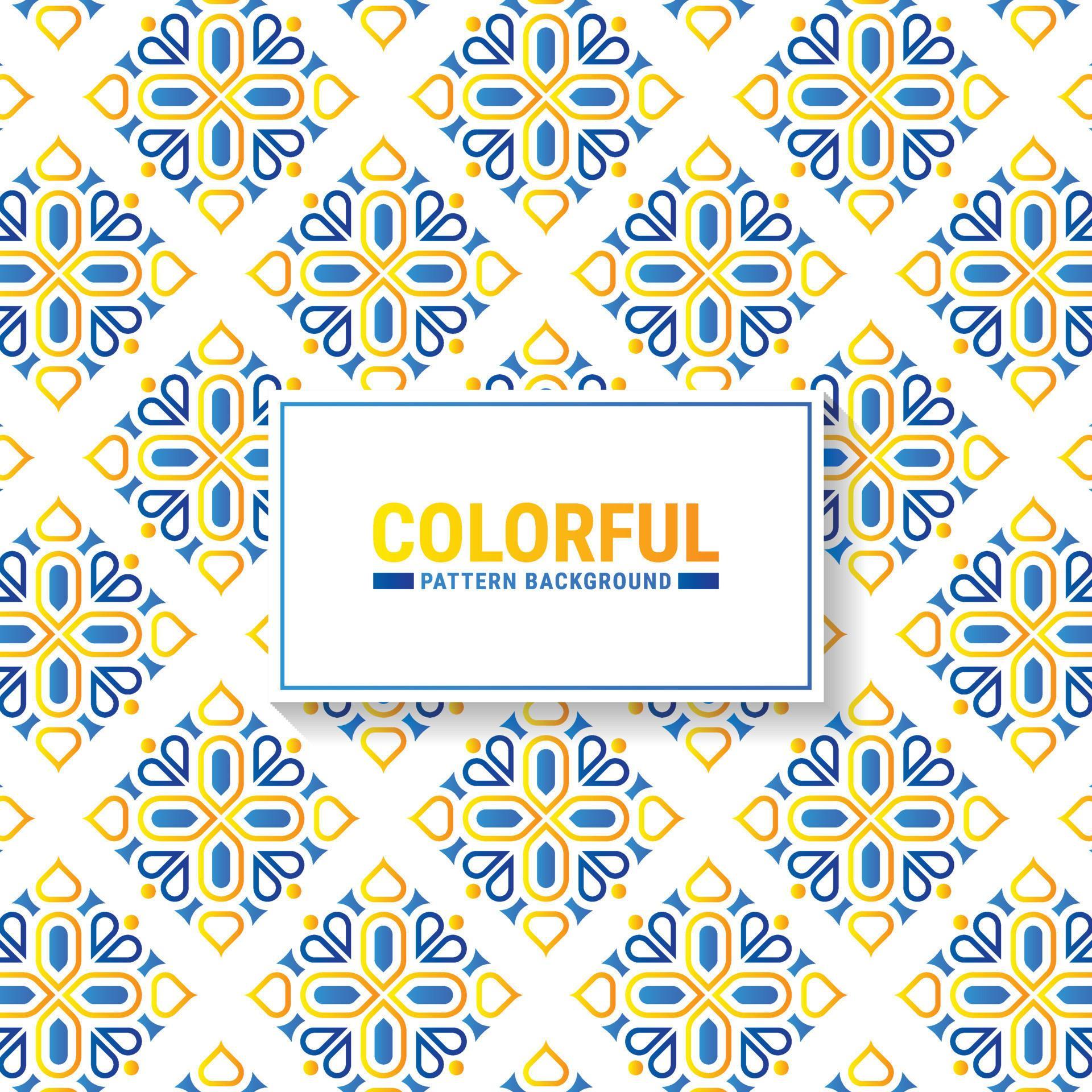 Colorful abstract geometric pattern design 6626847 Vector Art at Vecteezy