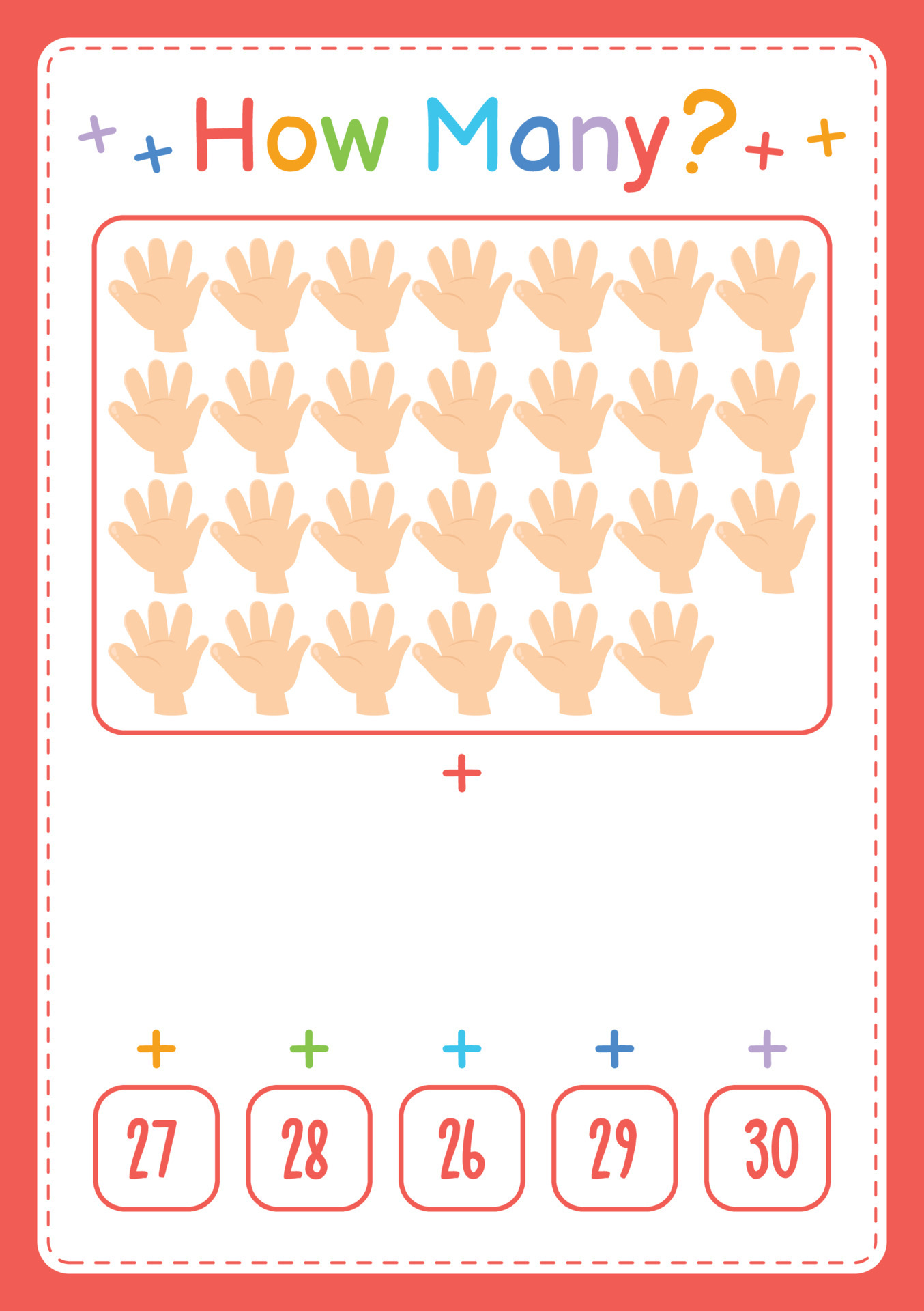 How many activity counting game for kids 6628691 Vector Art at Vecteezy
