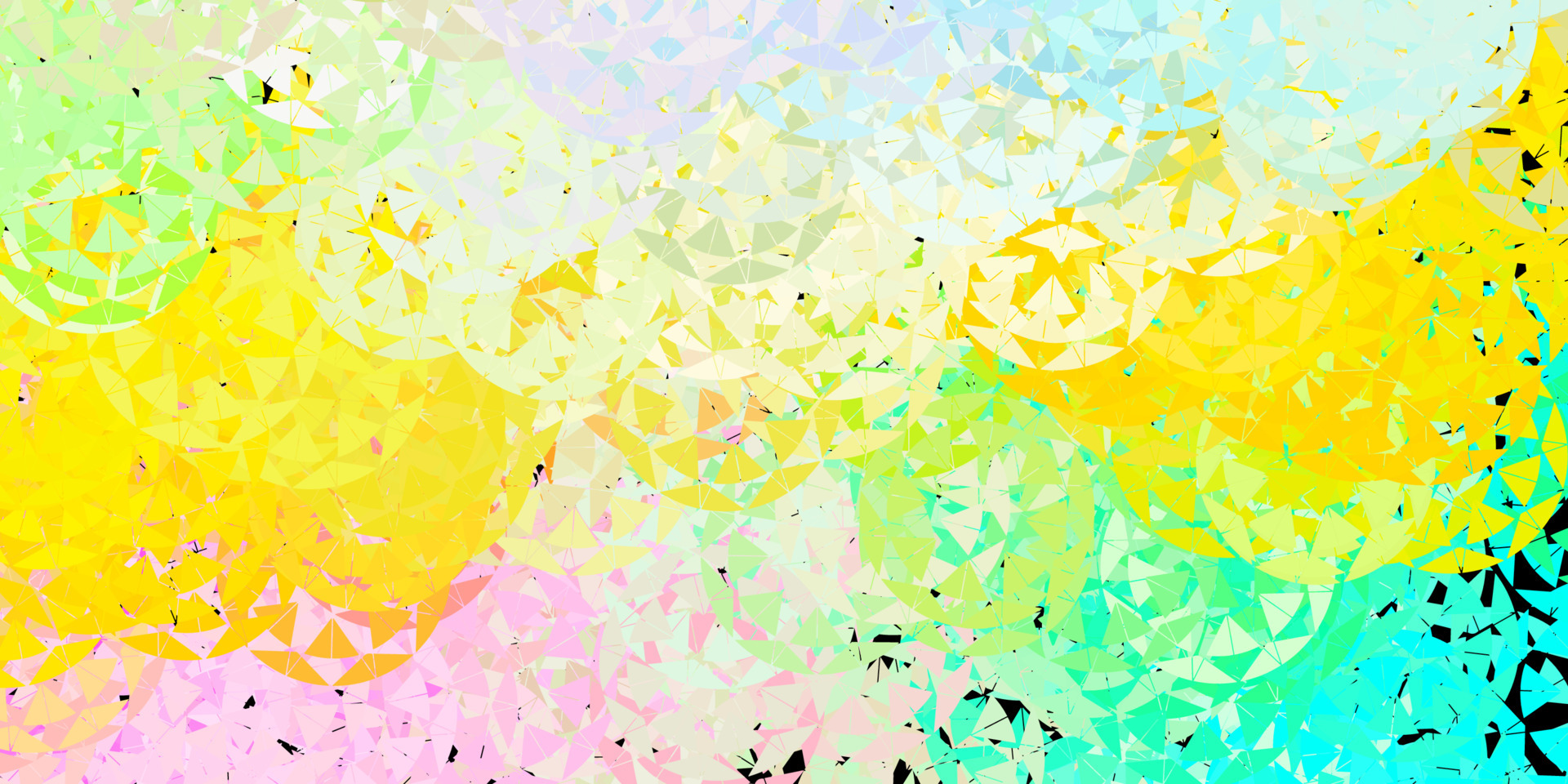 Light Multicolor Vector Layout With Triangle Forms 6629075 Vector Art