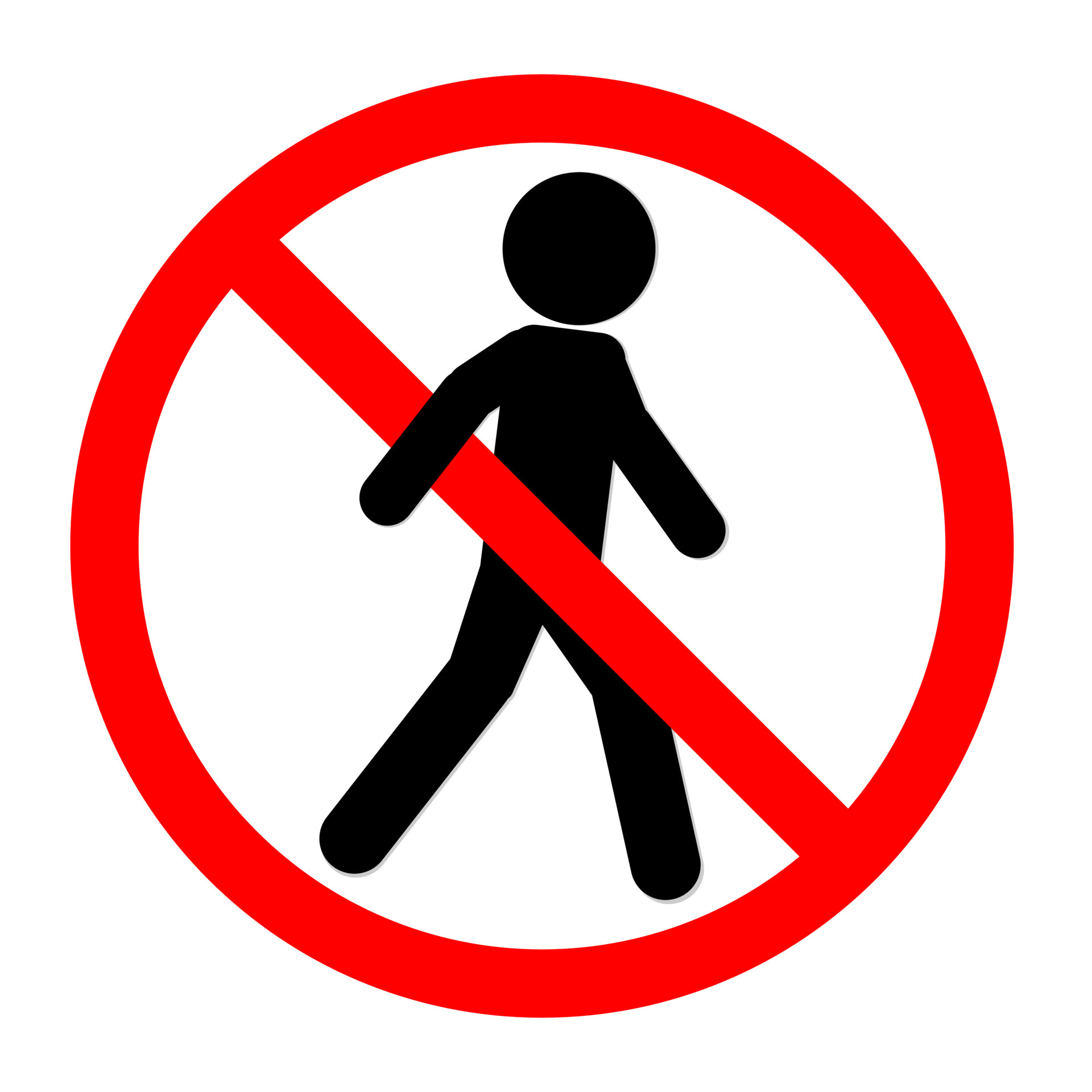 No Walking Vector Art, Icons, and Graphics for Free Download