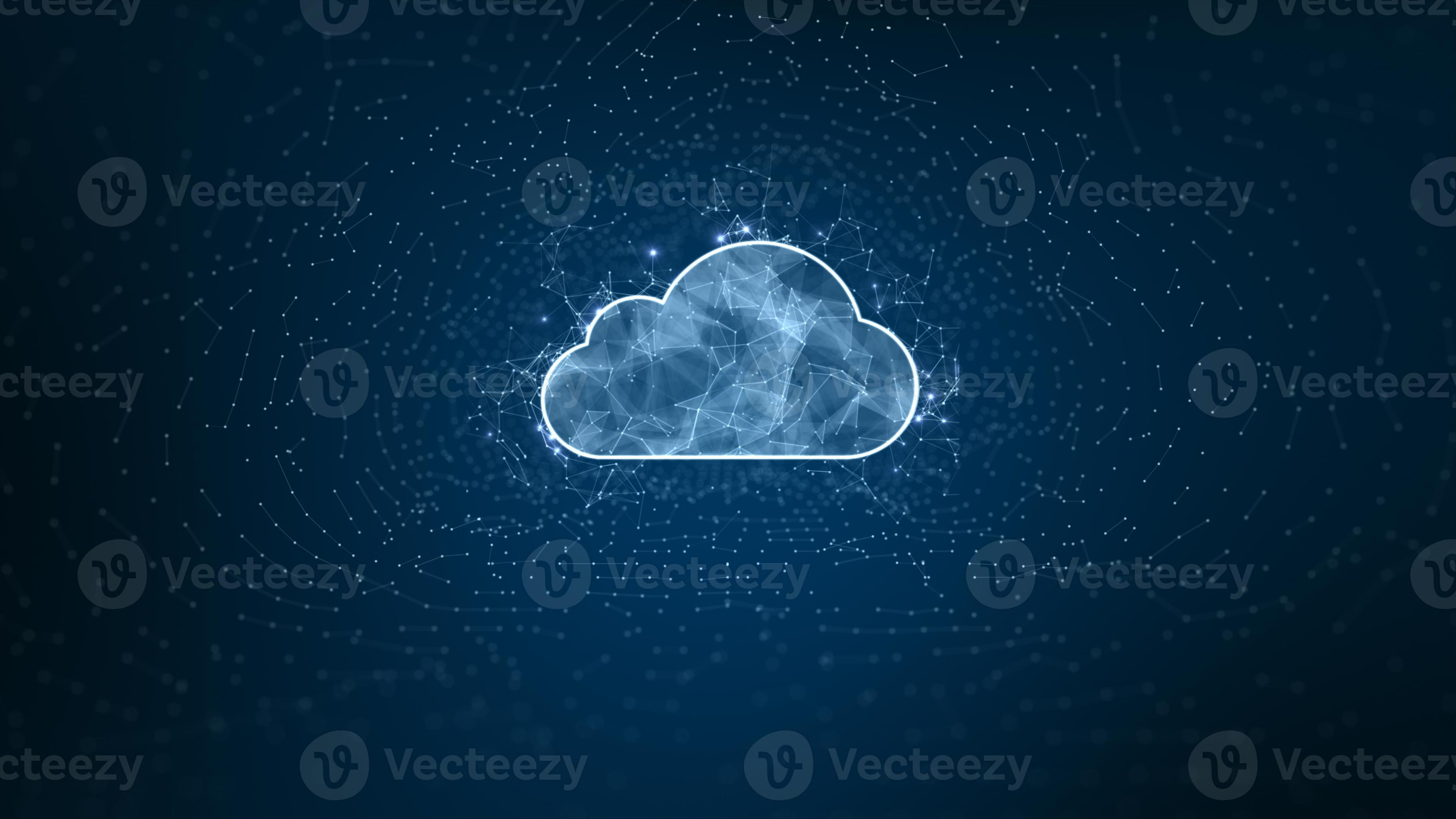 Digital Cloud Computing Cyber Security Digital Data Network Protection Future Technology