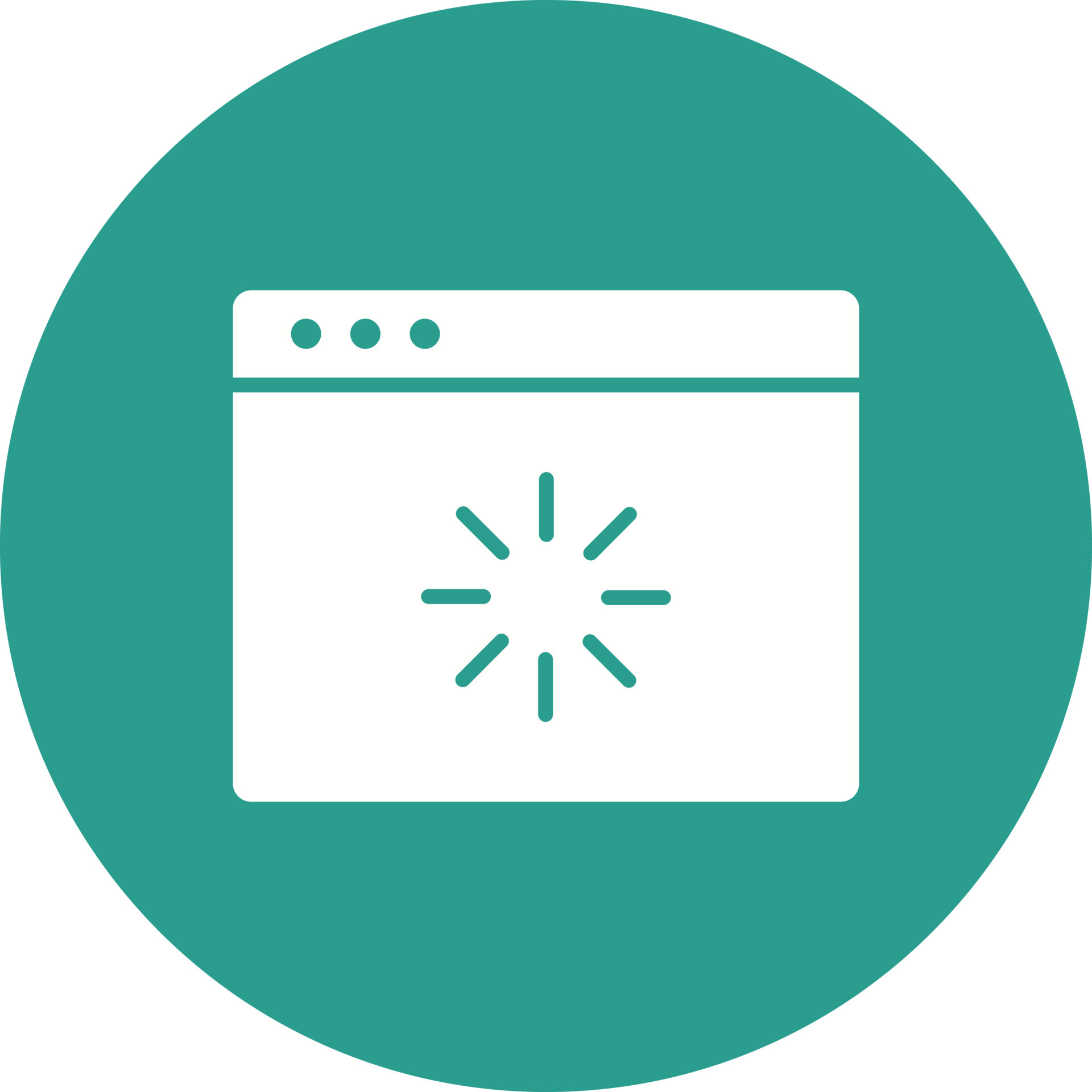 Web Loading Glyph Circle Background Icon 6673616 Vector Art at Vecteezy