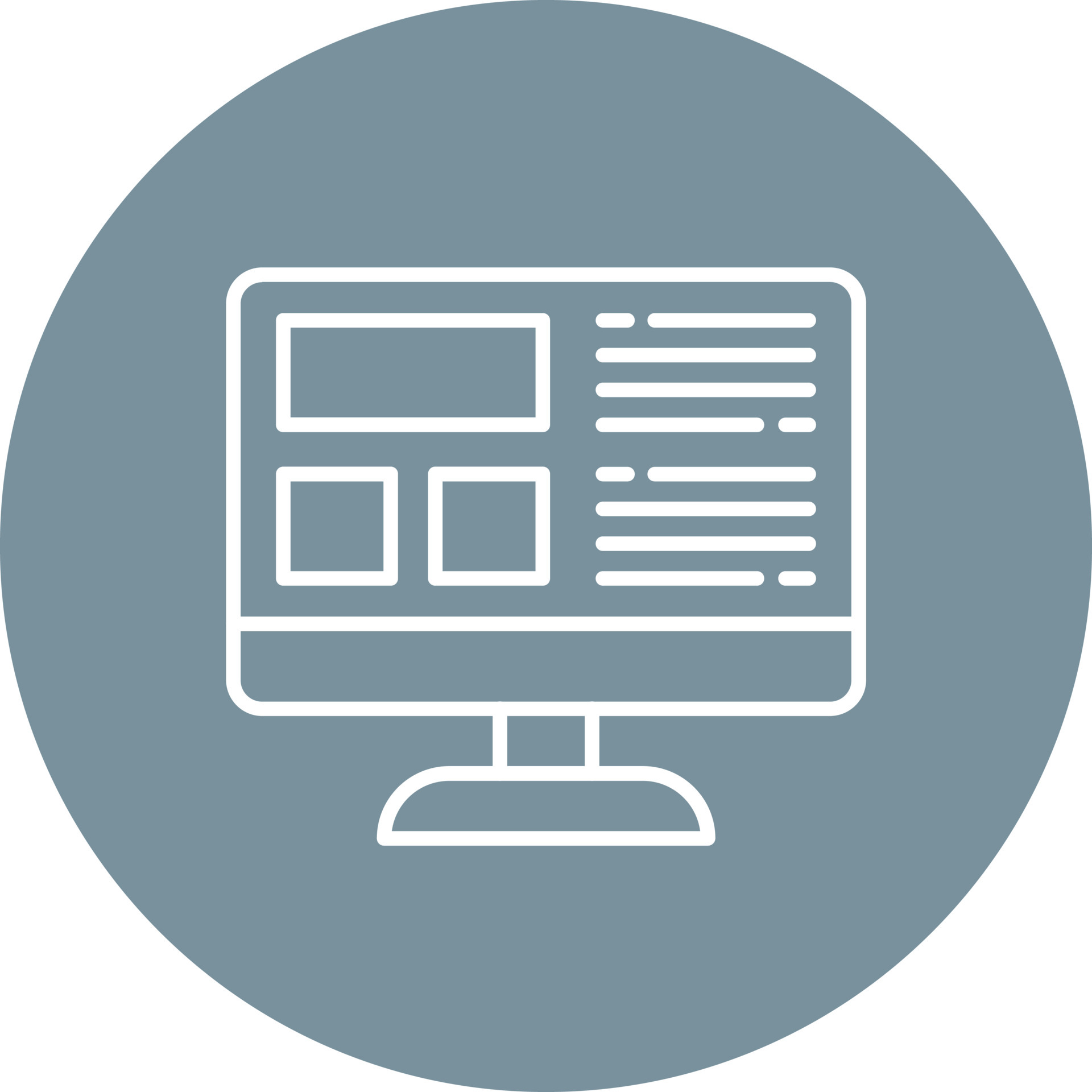 Web Layout Line Circle Background Icon 6674480 Vector Art at Vecteezy