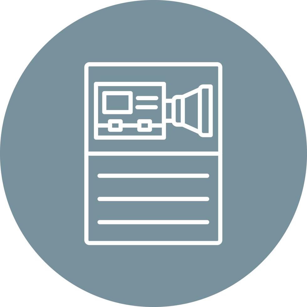 Script Line Circle Background Icon 6675496 Vector Art at Vecteezy