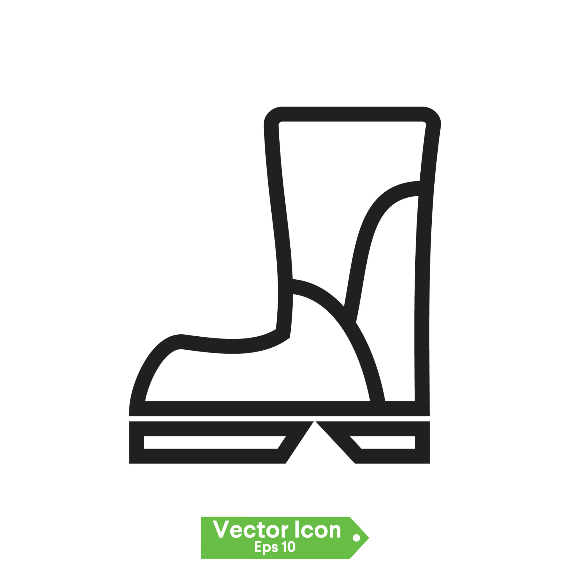 boots icon. boots line icon 6695791 Vector Art at Vecteezy