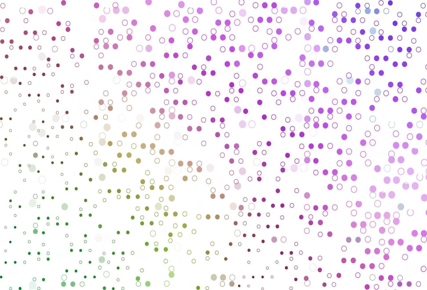 Light Pink, Green vector backdrop with dots. 6700150 Vector Art at Vecteezy
