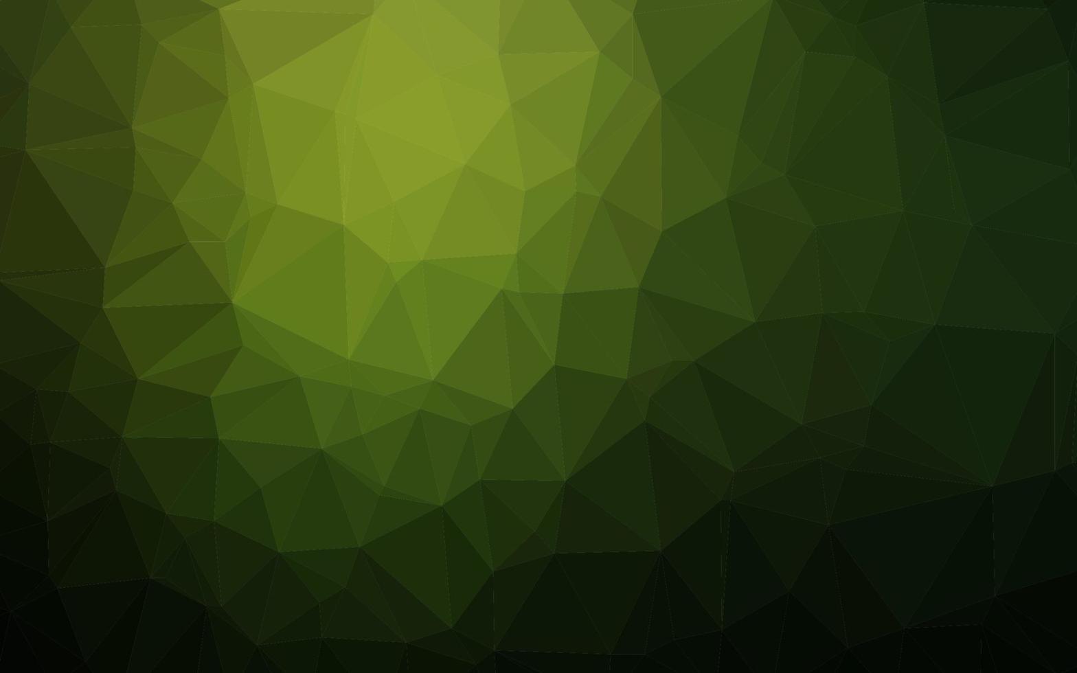 Dark Green Vector Shining Triangular Background 6700299 Vector Art At Vecteezy