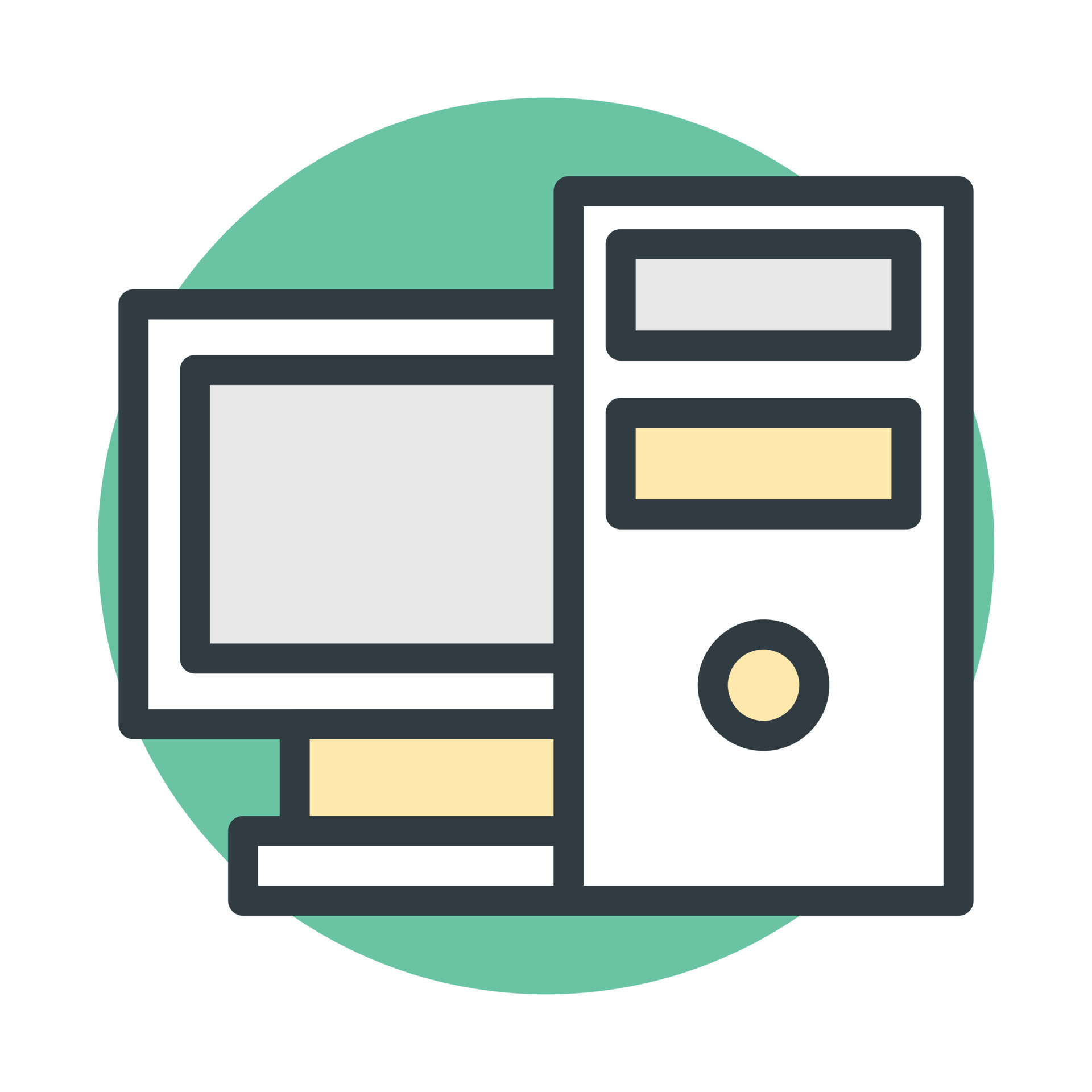 Trendy Computer Concepts 6700740 Vector Art at Vecteezy