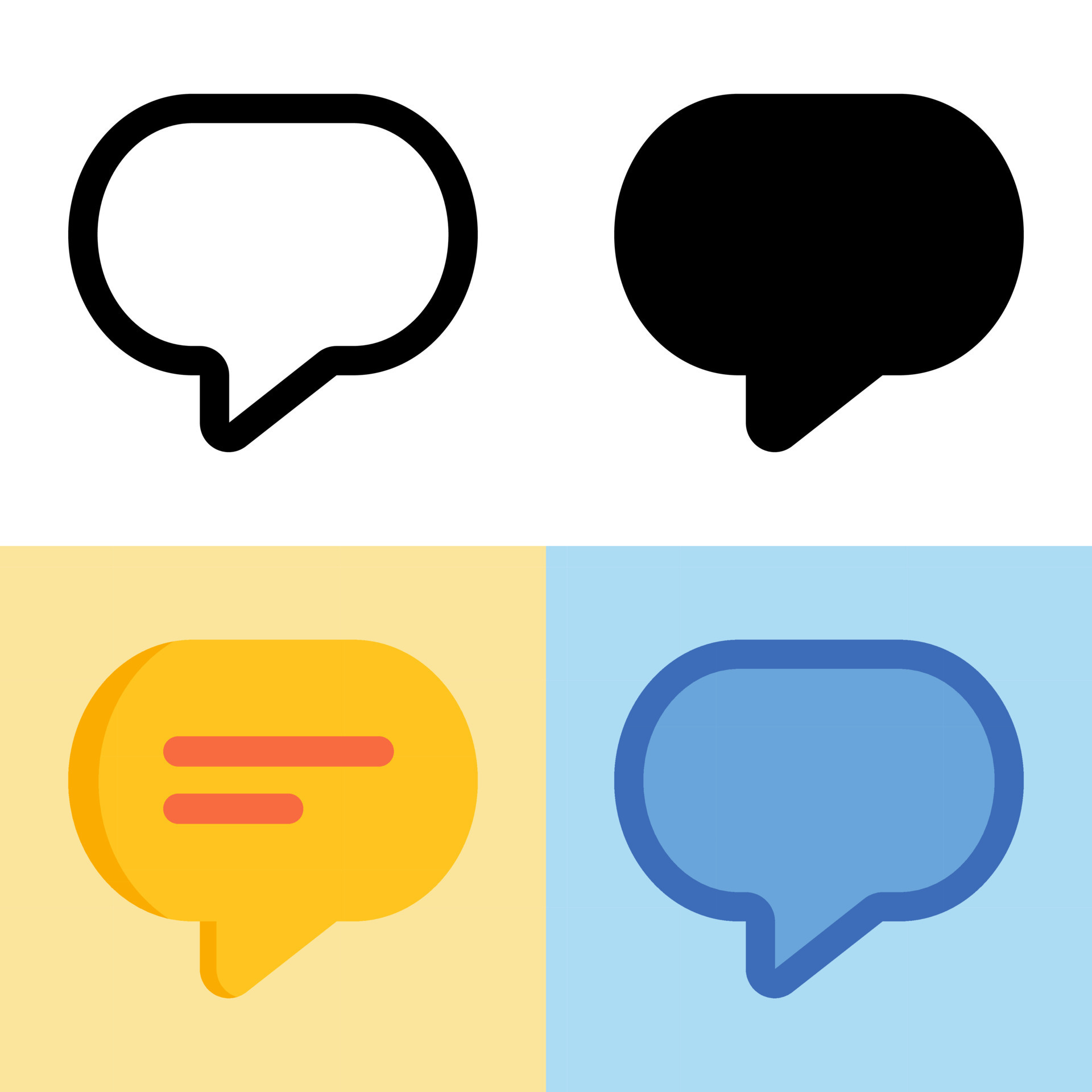 Illustration vector graphic of Chat Icon. Perfect for user interface ...