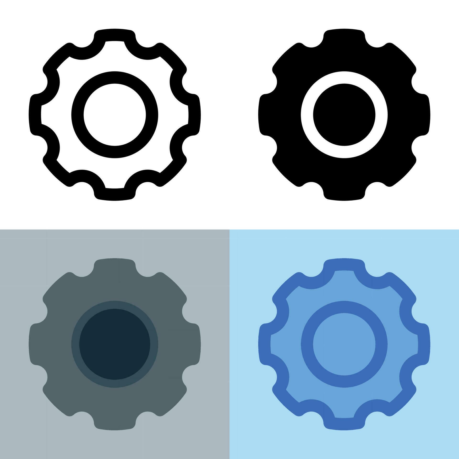 Illustration vector graphic of Setting Icon. Perfect for user interface ...