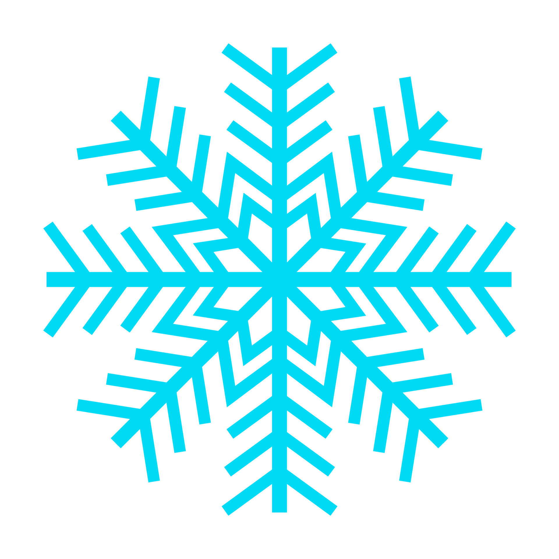 Blue snowflake icon isolated on white background. 6716491 Vector Art at ...