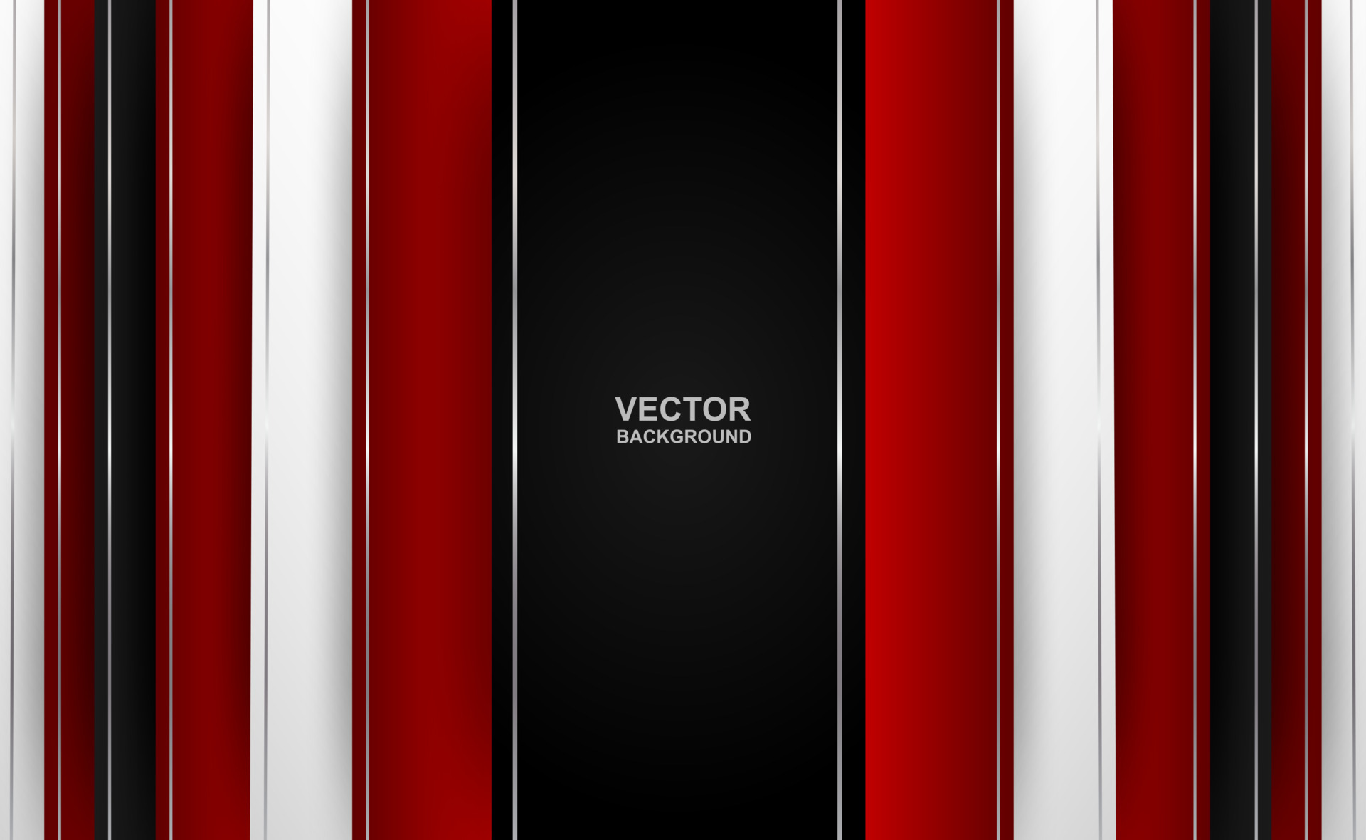 Abstract Red Black Gradient Geometric Overlap Shape Background