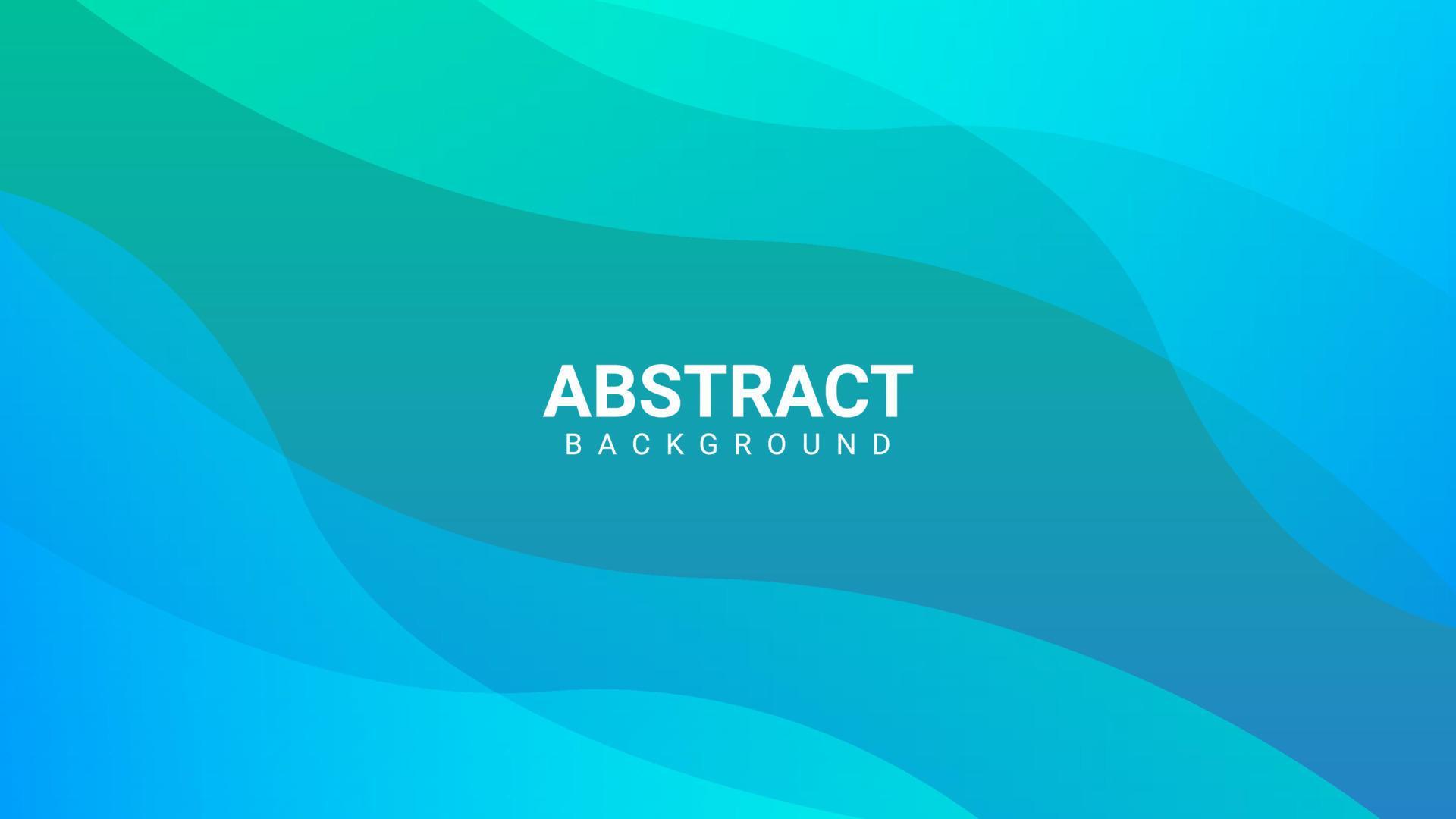 dynamic abstract background with green and blue gradient 6719543 Vector ...