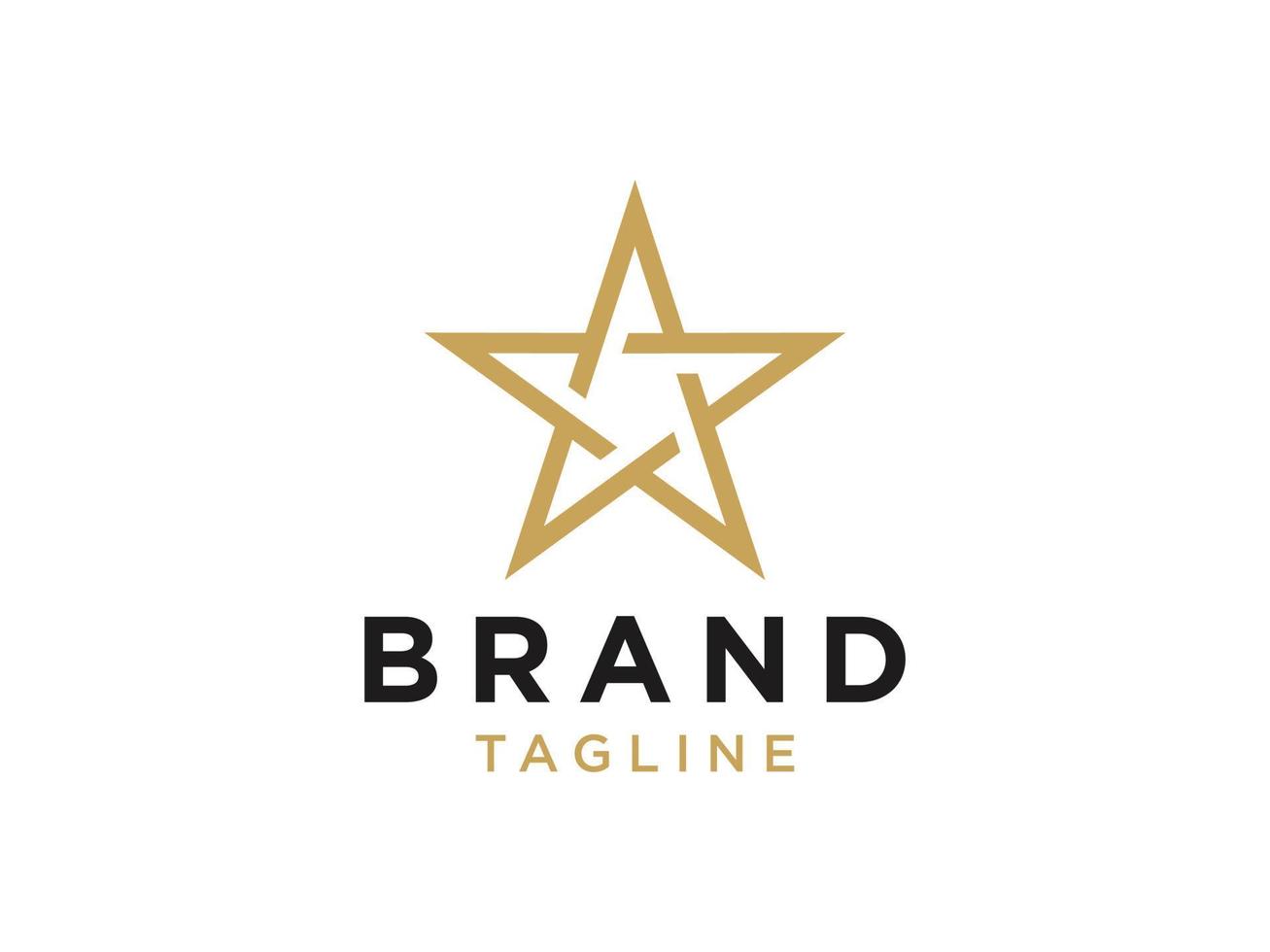 Gold Star Logo Design