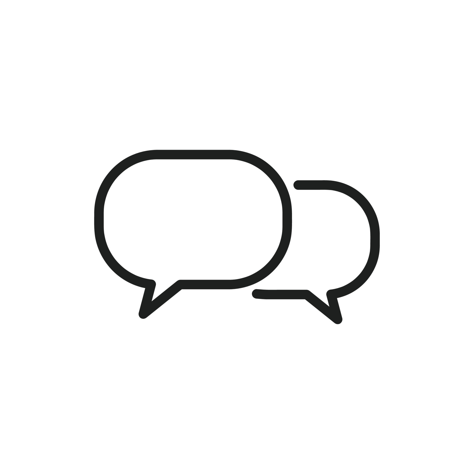 Speech bubble icon, isolated. Flat design. 6731473 Vector Art at Vecteezy