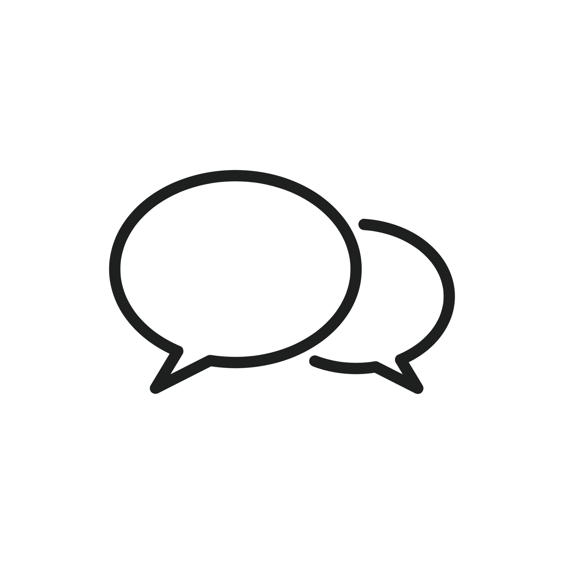 Speech bubble icon, isolated. Flat design. 6731515 Vector Art at Vecteezy