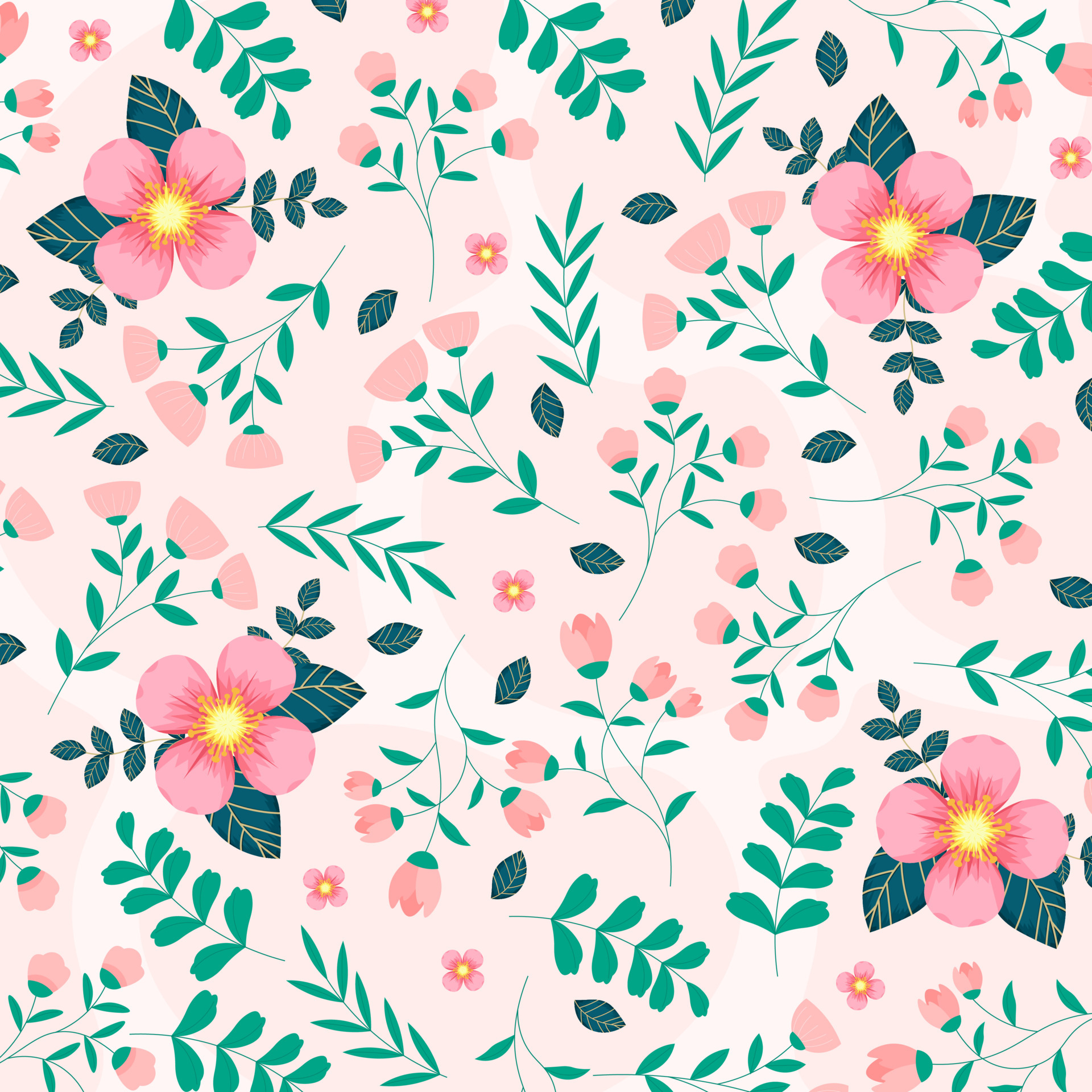 Abstract flower pattern background. Vector. 6736773 Vector Art at Vecteezy