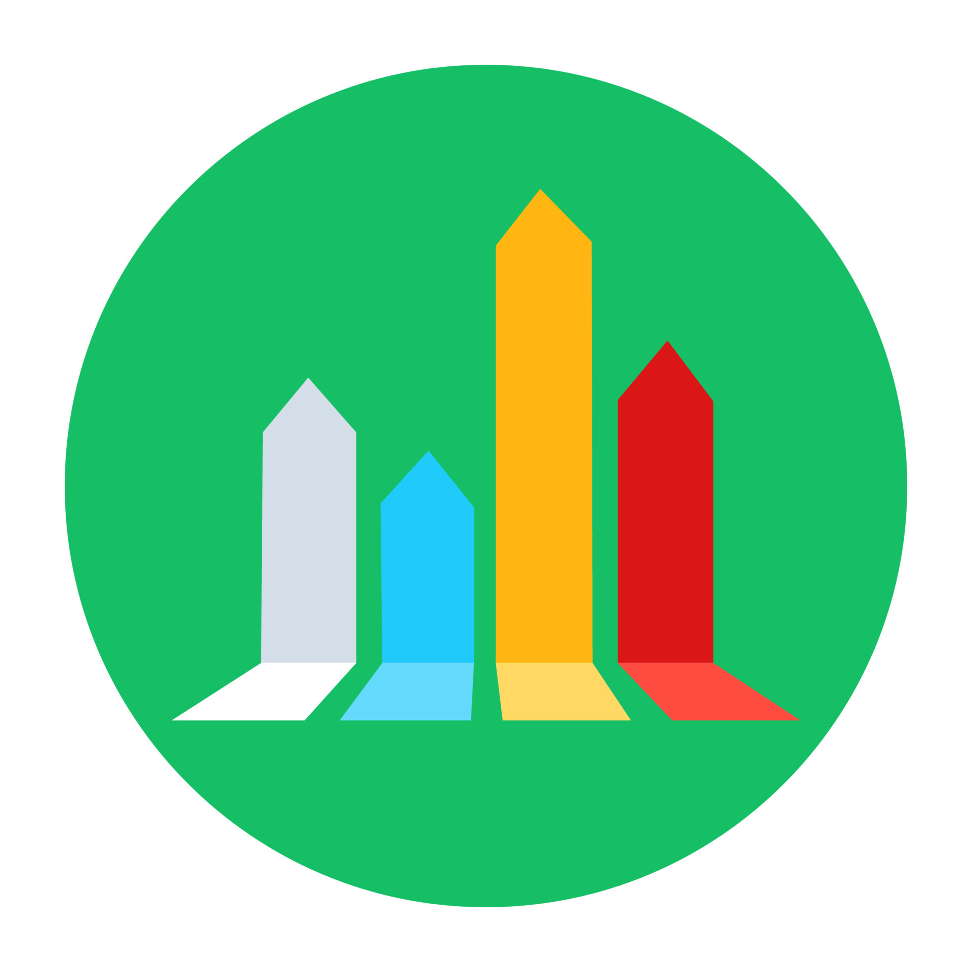 Data Analytics Flat Rounded Icon Of Statistical Graph 6742433 Vector Art At Vecteezy