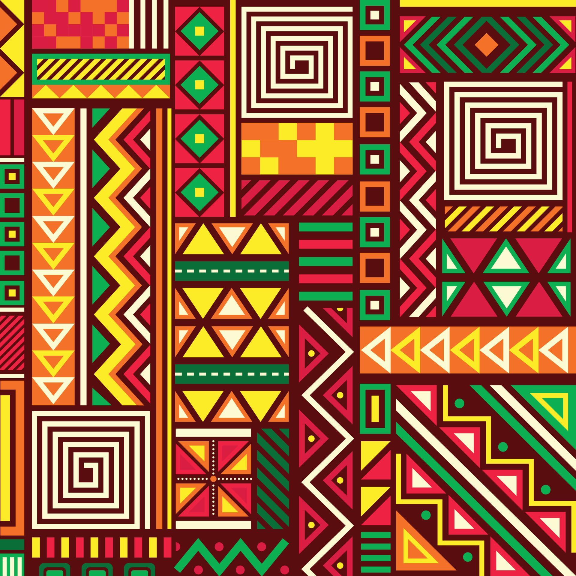 Seamless Pattern Representing Unity Liberation And Wealth 6743964 ...