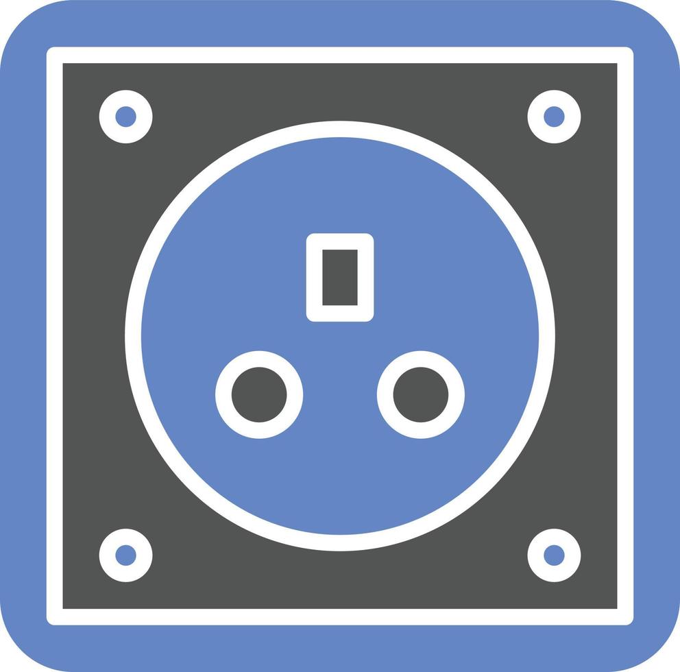 Socket Icon Style 6745620 Vector Art at Vecteezy