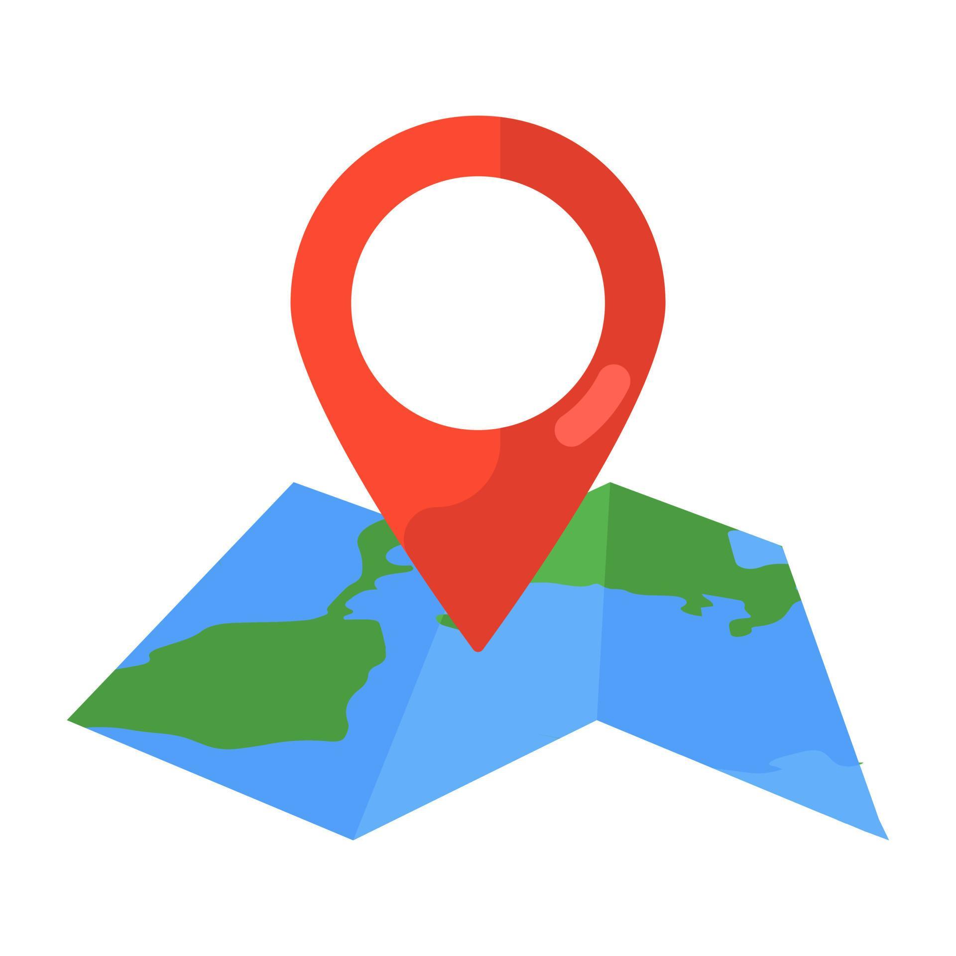 Map location marker in flat vector 6747607 Vector Art at Vecteezy