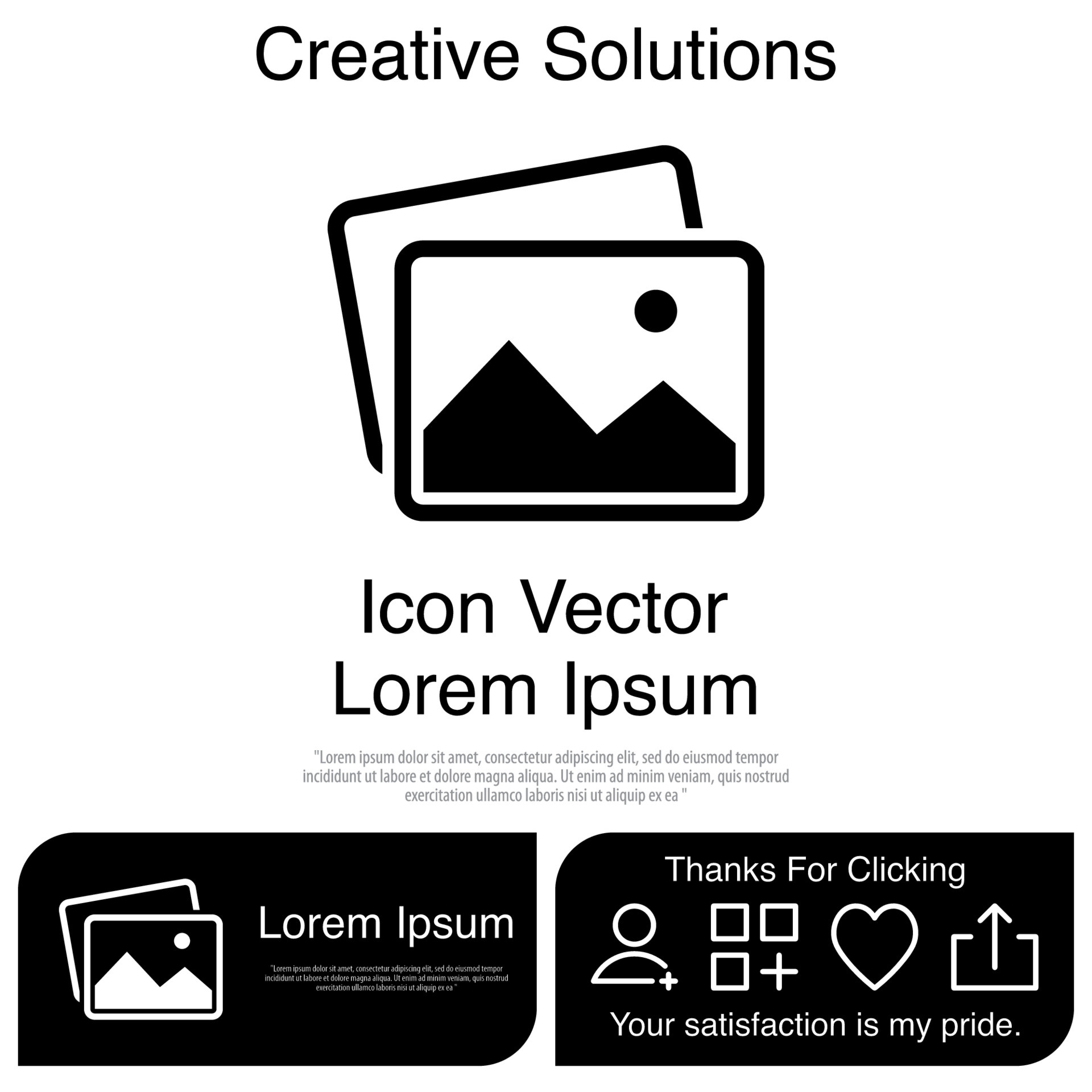 Picture Image Icon Vector EPS 10 6752894 Vector Art at Vecteezy